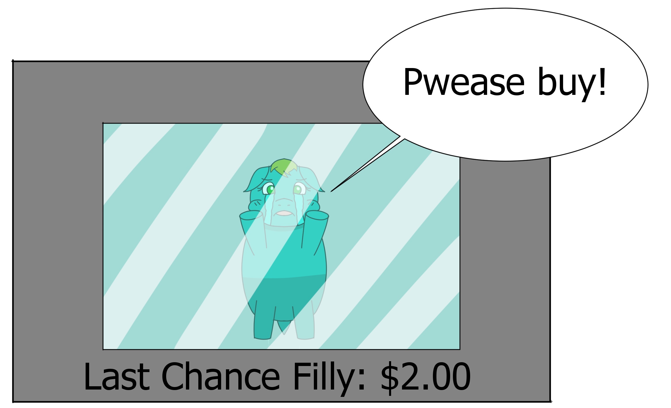 #3259952 - safe, fluffy pony, adoption, crying, sadbox - Derpibooru