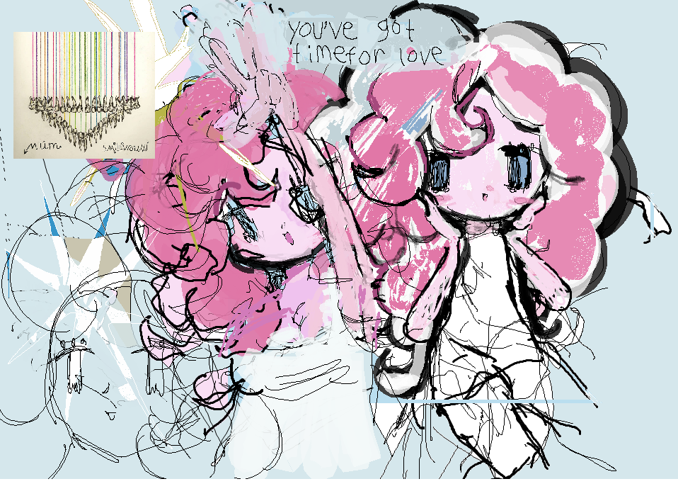 #3261898 - safe, artist:dddddaxie998839, pinkie pie, human, g4 ...