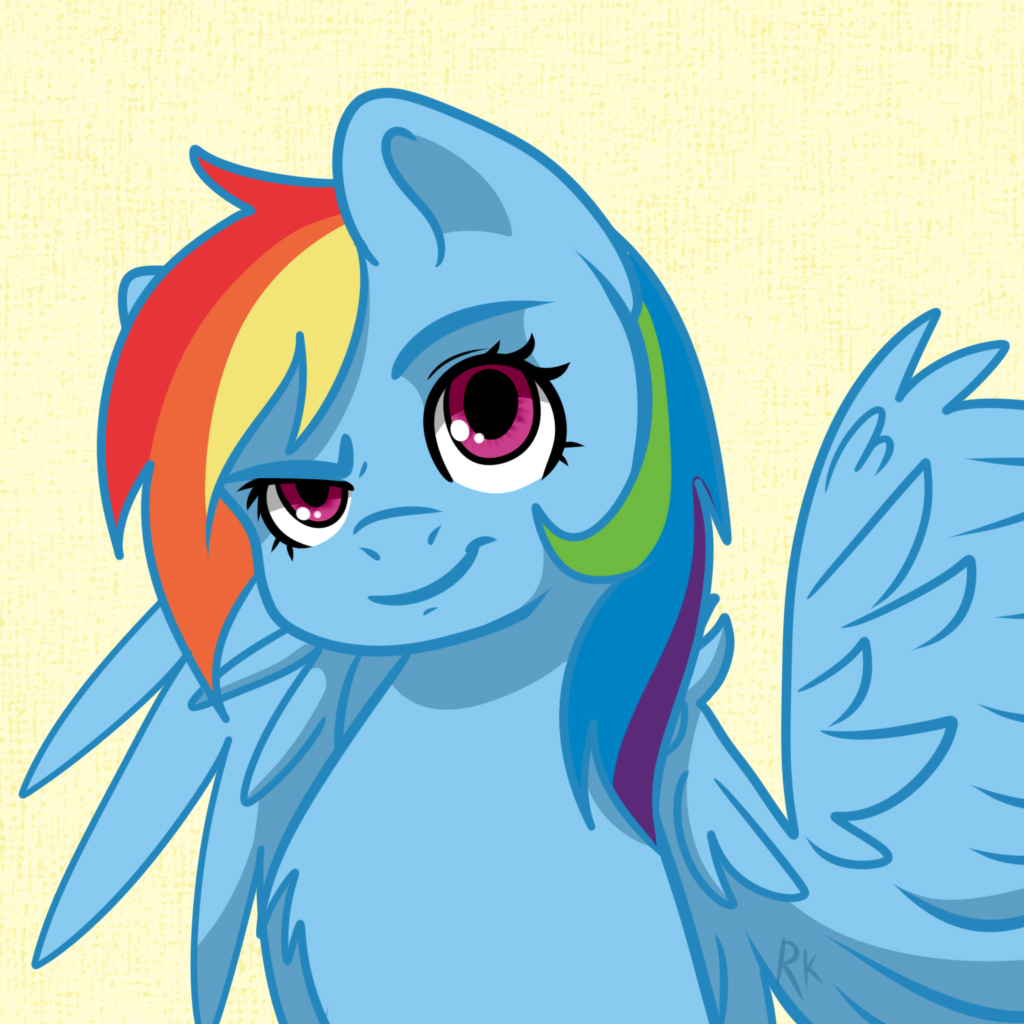 #3262669 - safe, rainbow dash, pegasus, pony, g4, eyebrows, female ...