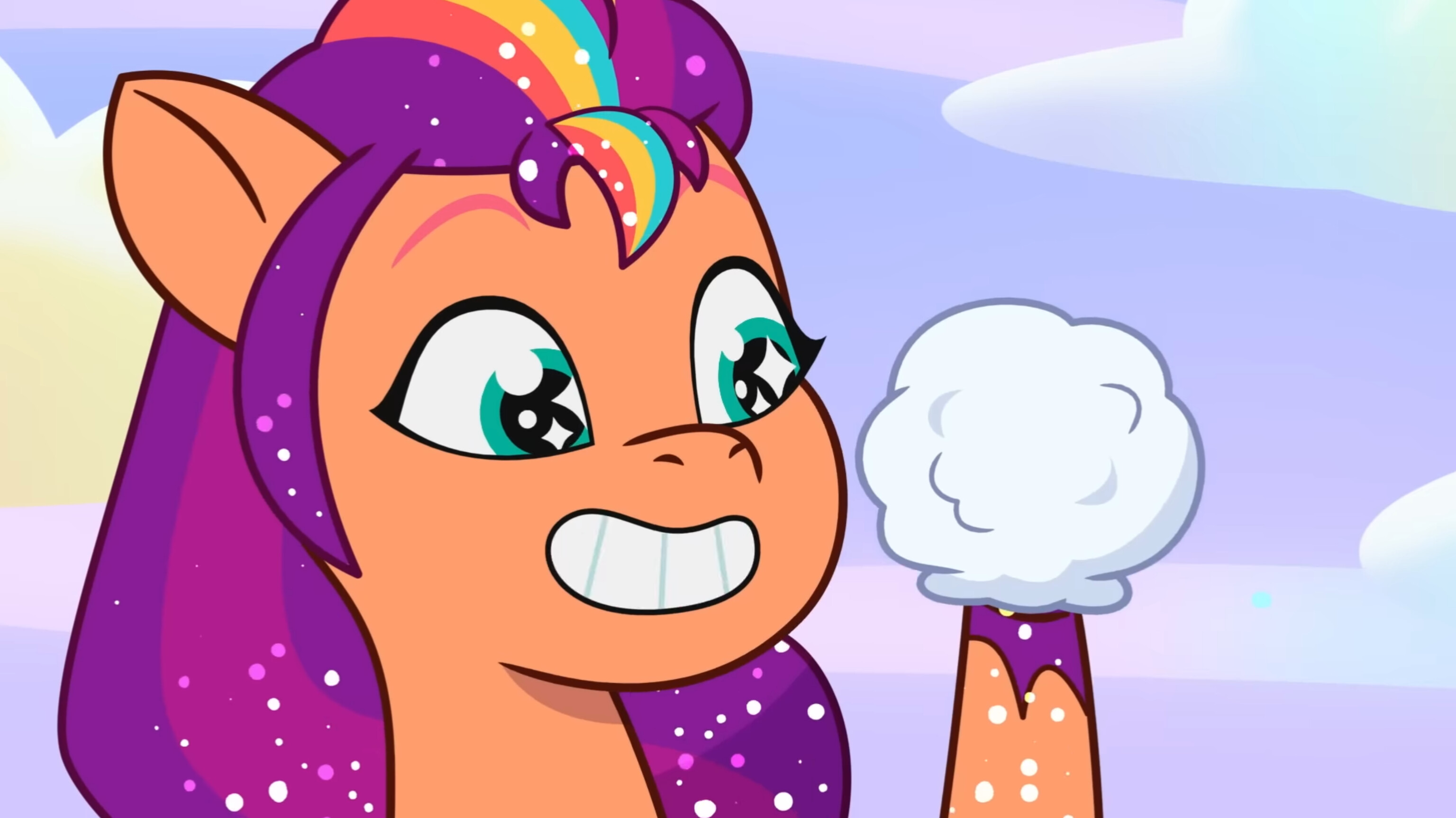 #3267147 - safe, screencap, sunny starscout, alicorn, pony, g5, my ...