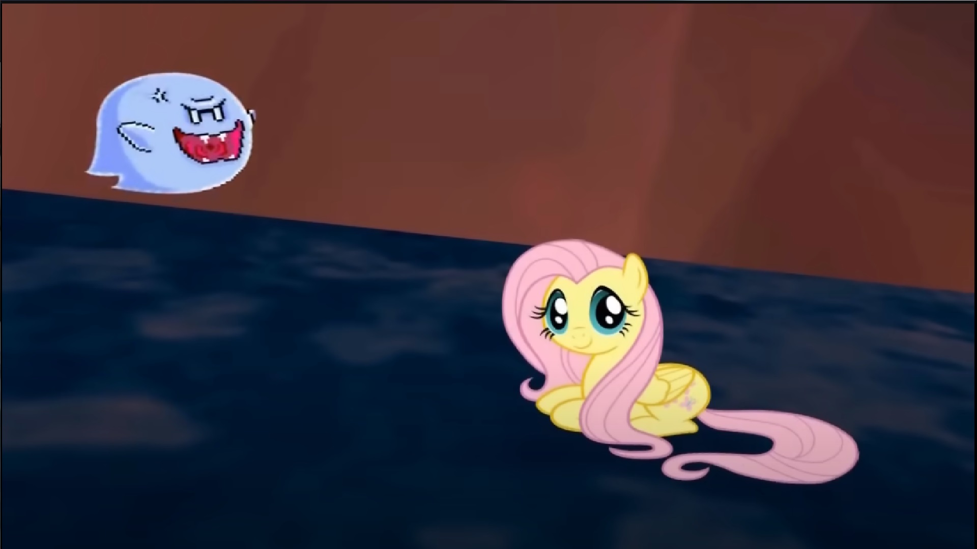 #3267641 - safe, artist:mobrosstudios, fluttershy, pegasus, pony, g4 ...