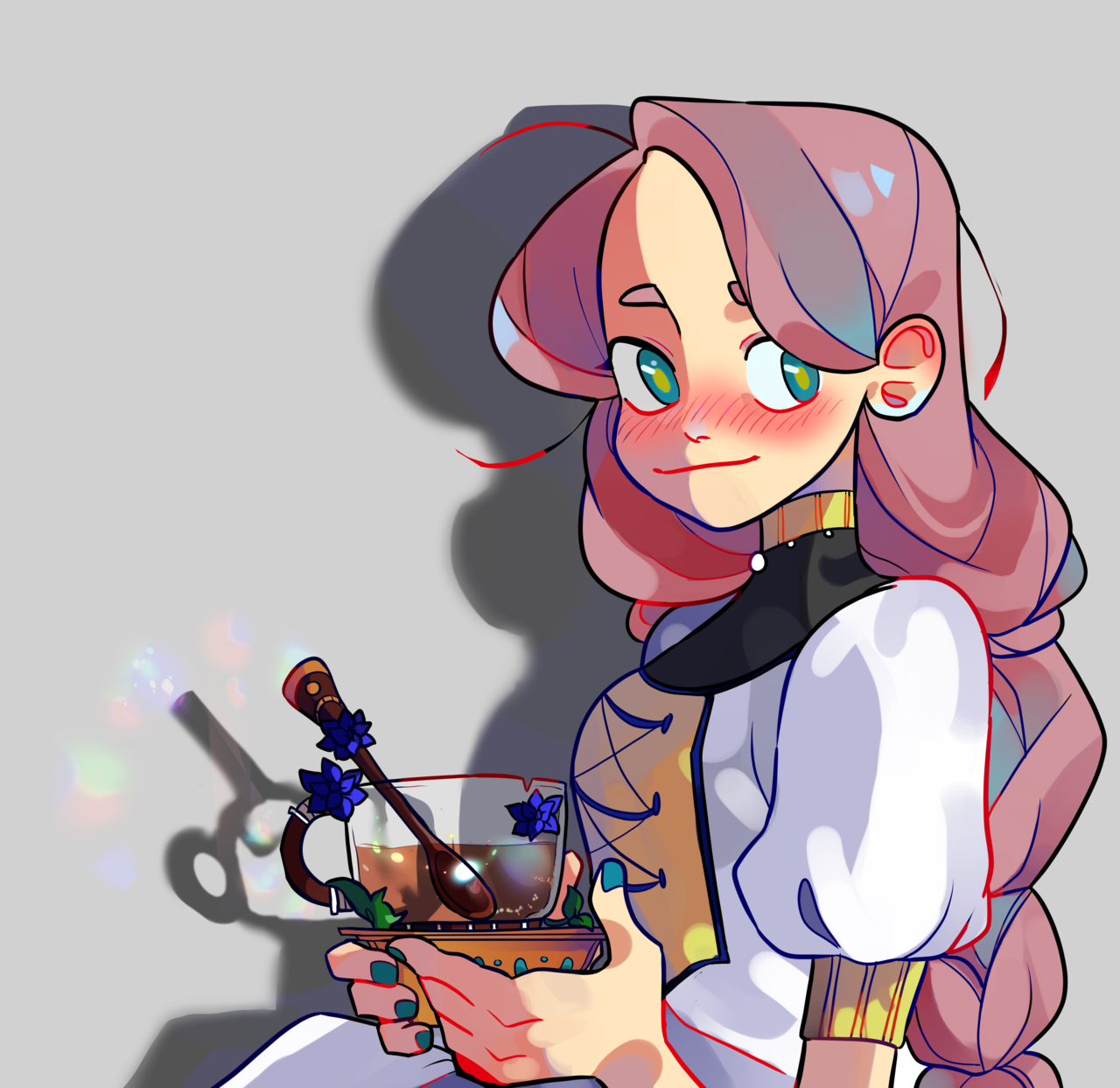 #3253201 - safe, artist:milky-rabbit, fluttershy, human, g4, gray ...