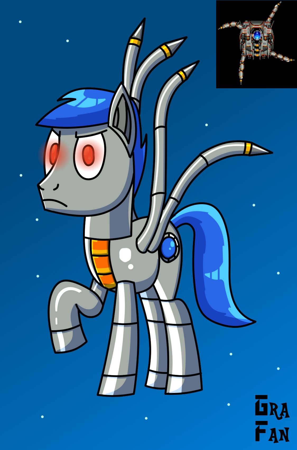 #3253841 - safe, artist:gradiusfanatic, earth pony, pony, salamander ...