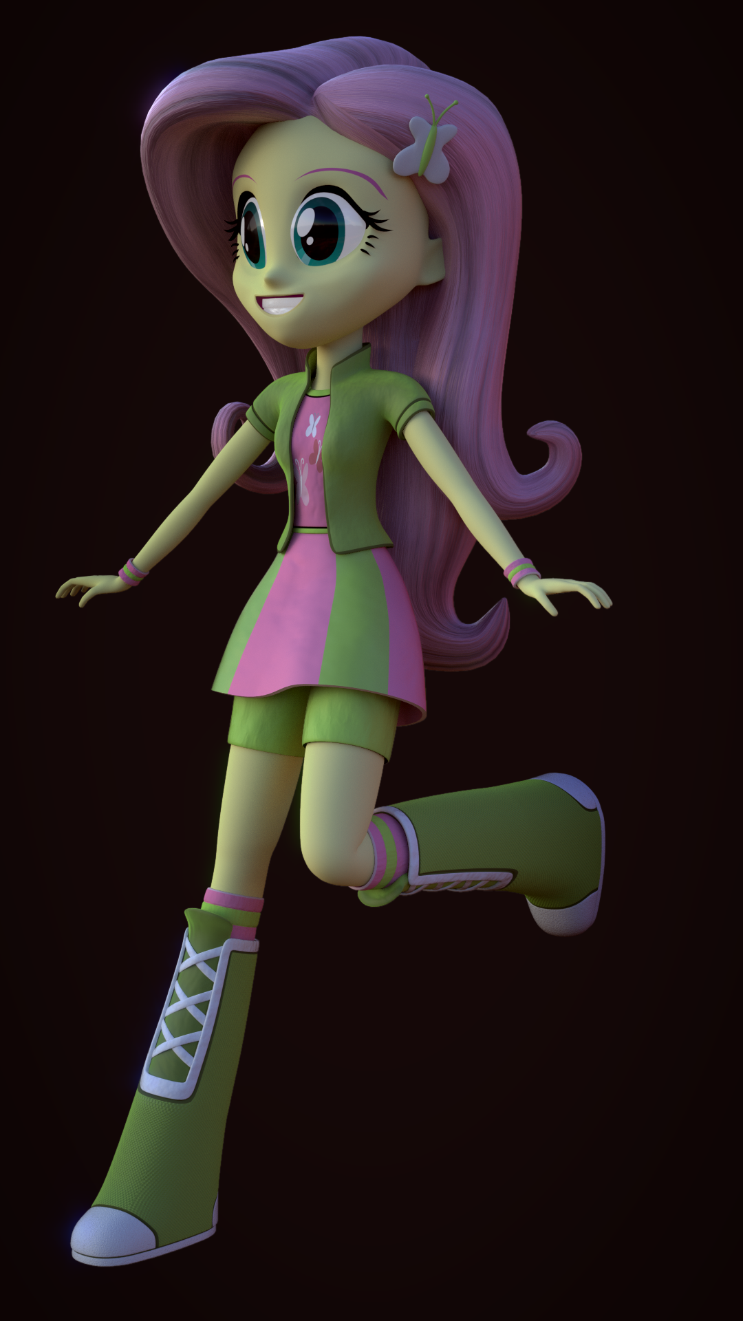 #3253890 - safe, artist:palmman529, fluttershy, rainbow dash, series ...