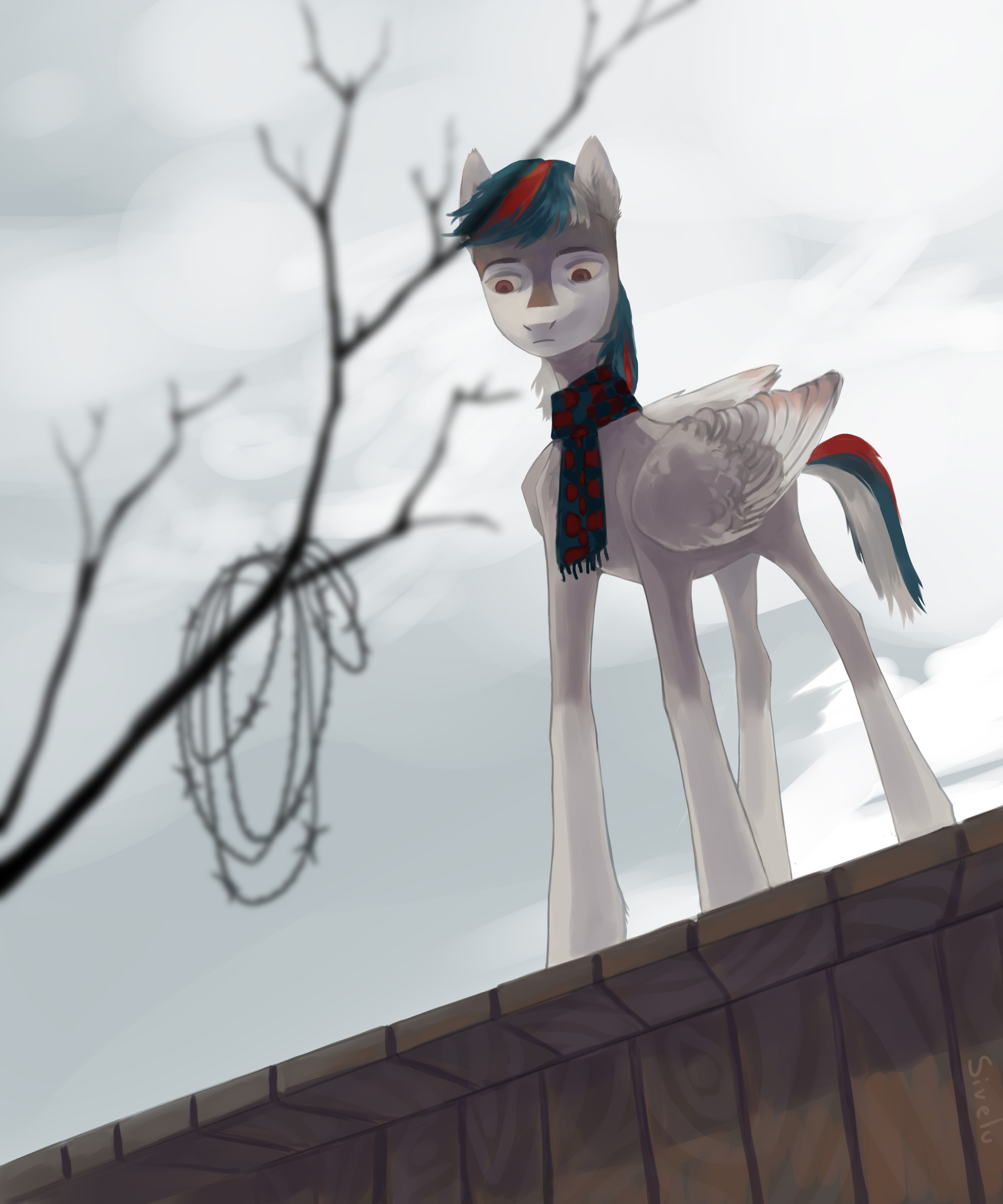 #3255103 - safe, artist:sivelu, oc, oc only, oc:dot velvet, pegasus ...