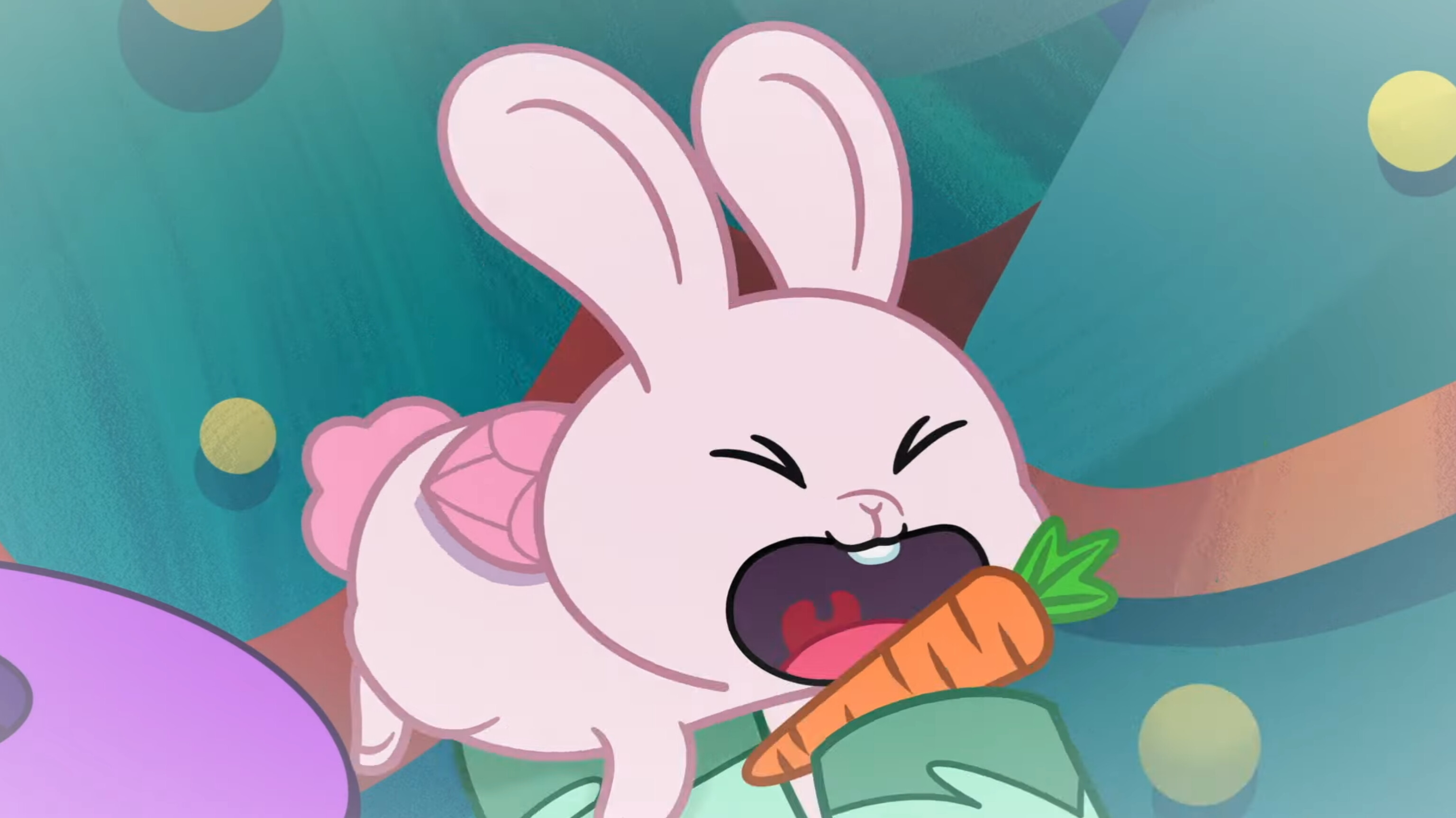 #3255833 - safe, screencap, minty skylark, earth pony, pony, rabbit, g5 ...