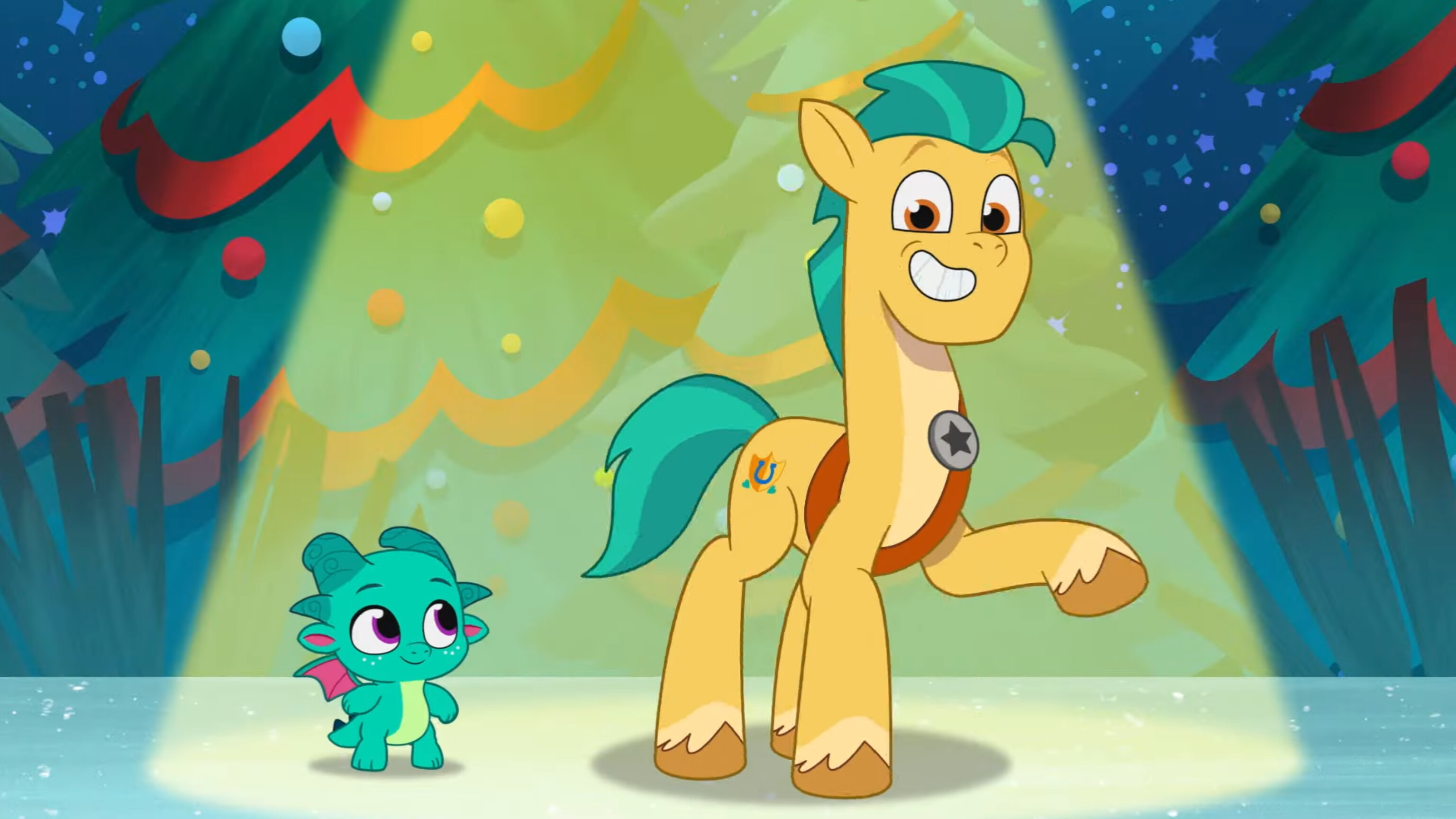 #3256372 - safe, screencap, hitch trailblazer, sparky sparkeroni ...