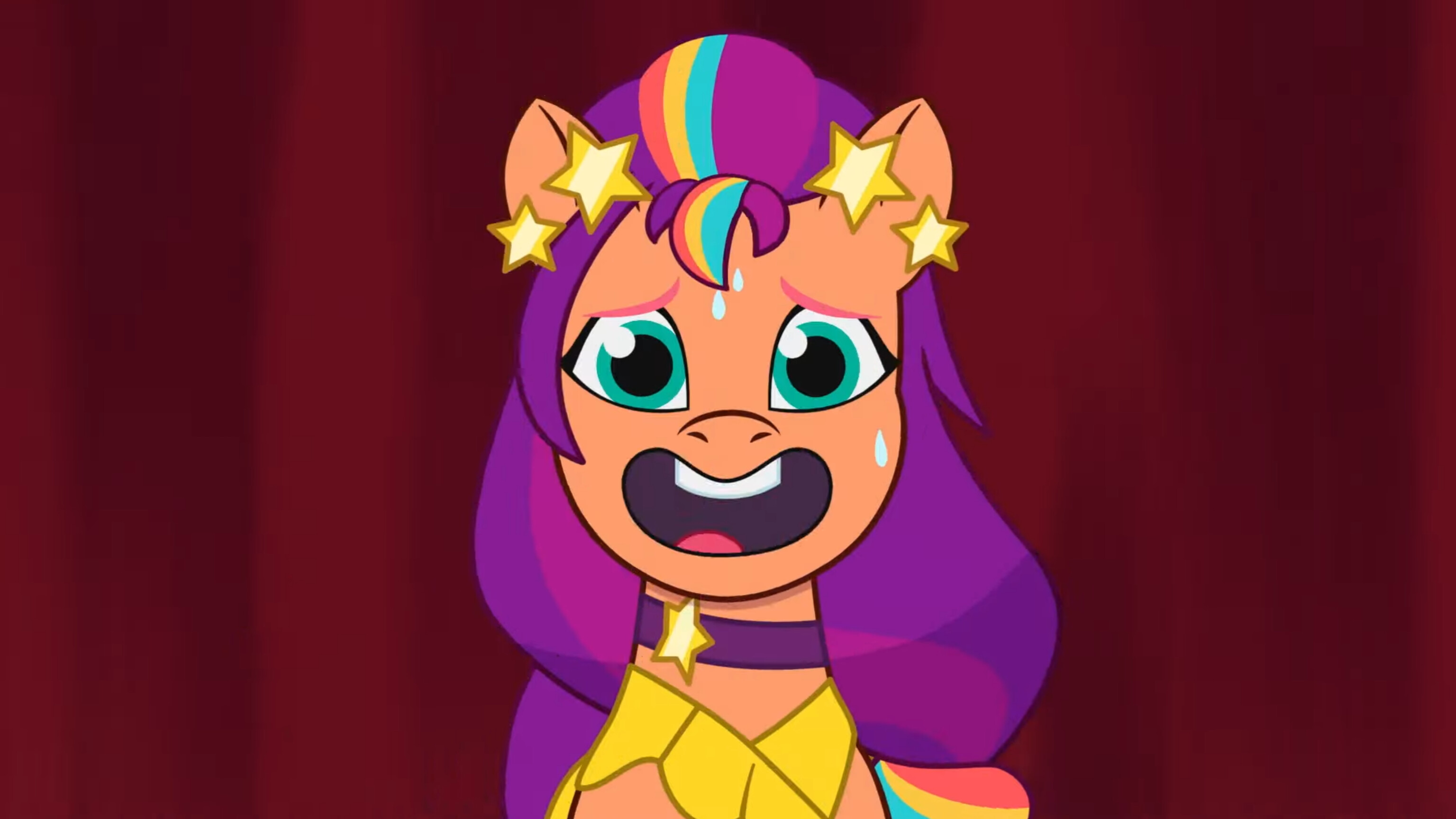 #3256425 - safe, screencap, sunny starscout, earth pony, pony ...