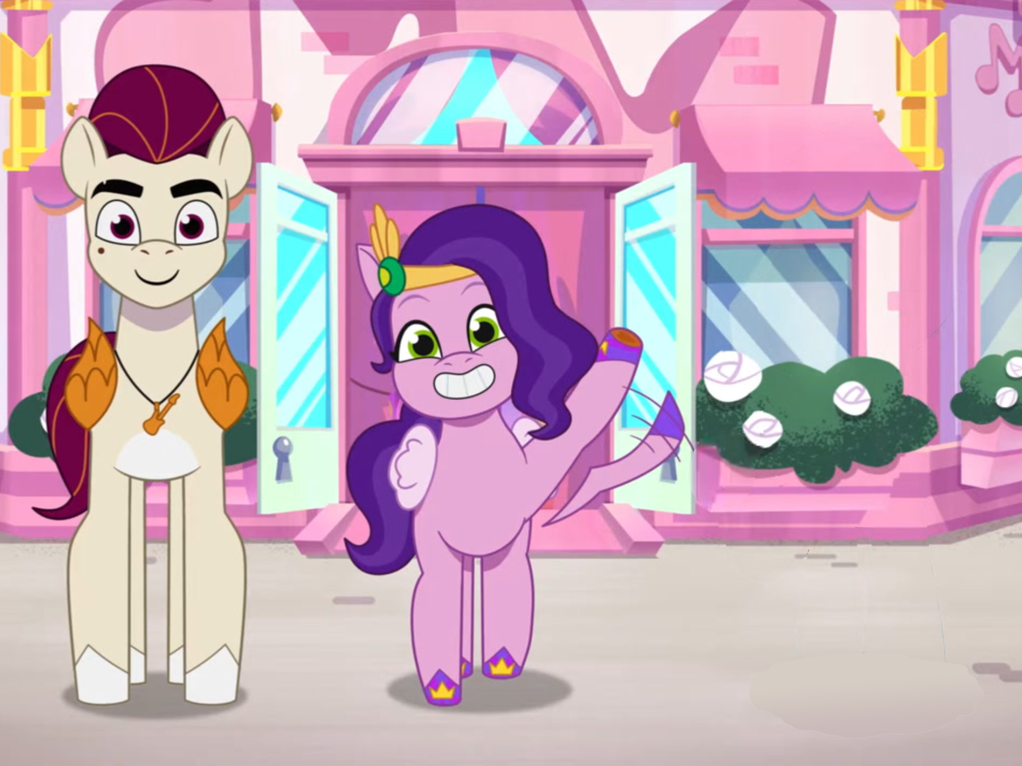 #3037686 - safe, edit, edited screencap, screencap, pipp petals, rocky ...