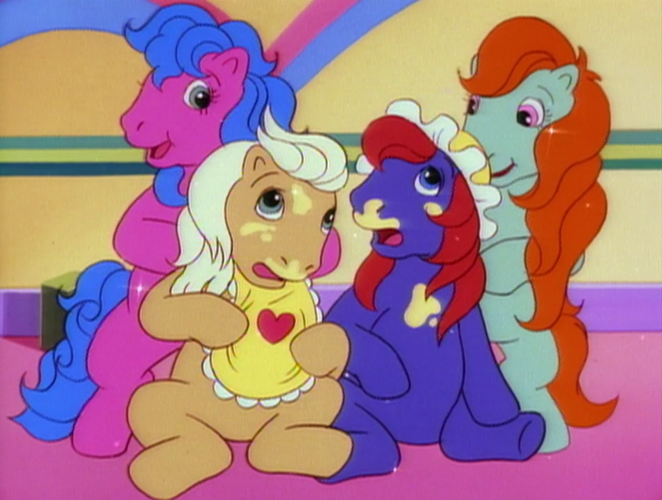 #3043545 - safe, screencap, ace, bright eyes, lancer, melody, earth ...