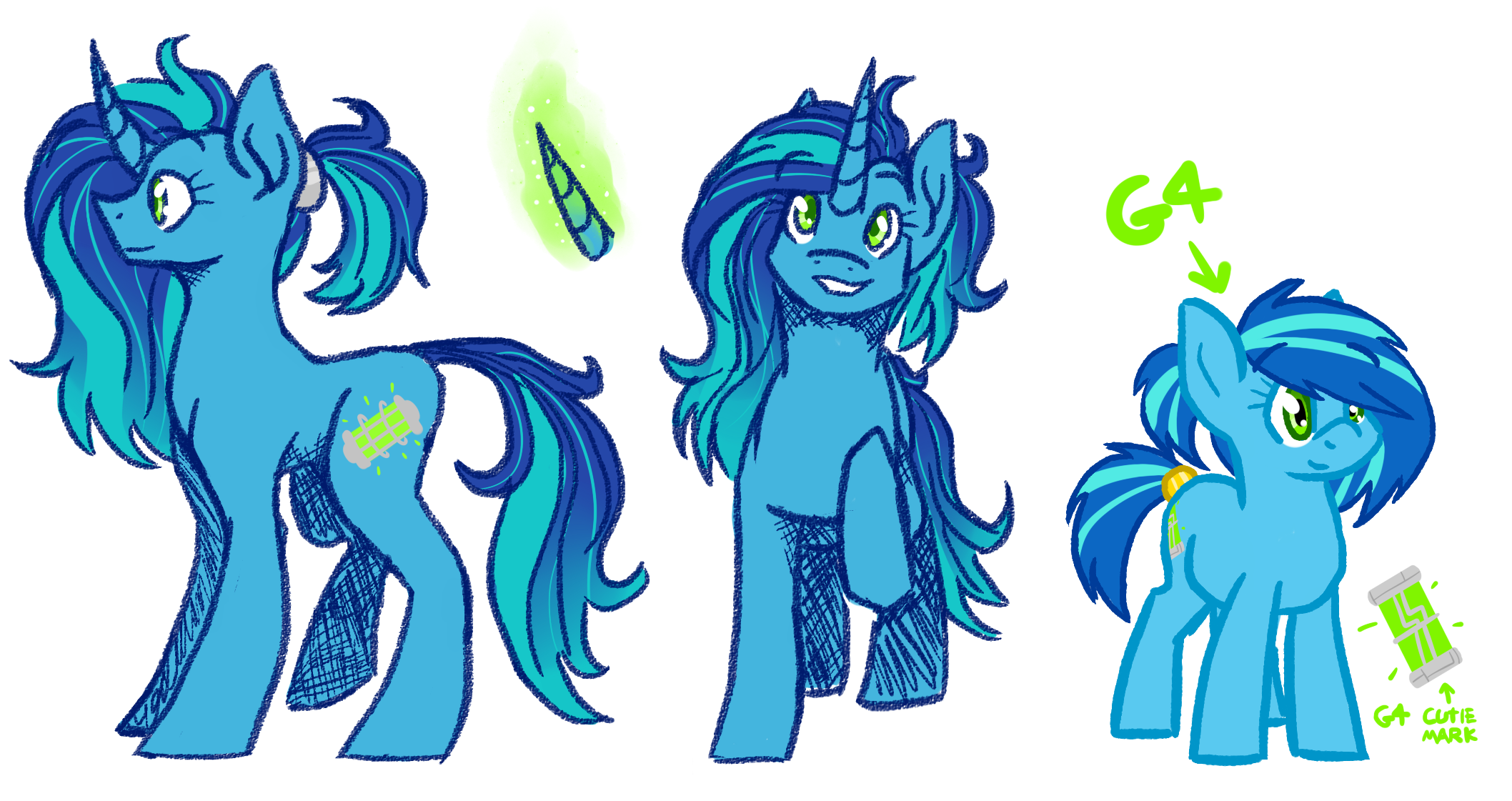 #3044576 - safe, artist:princessfaeron, oc, oc:power cell, pony ...