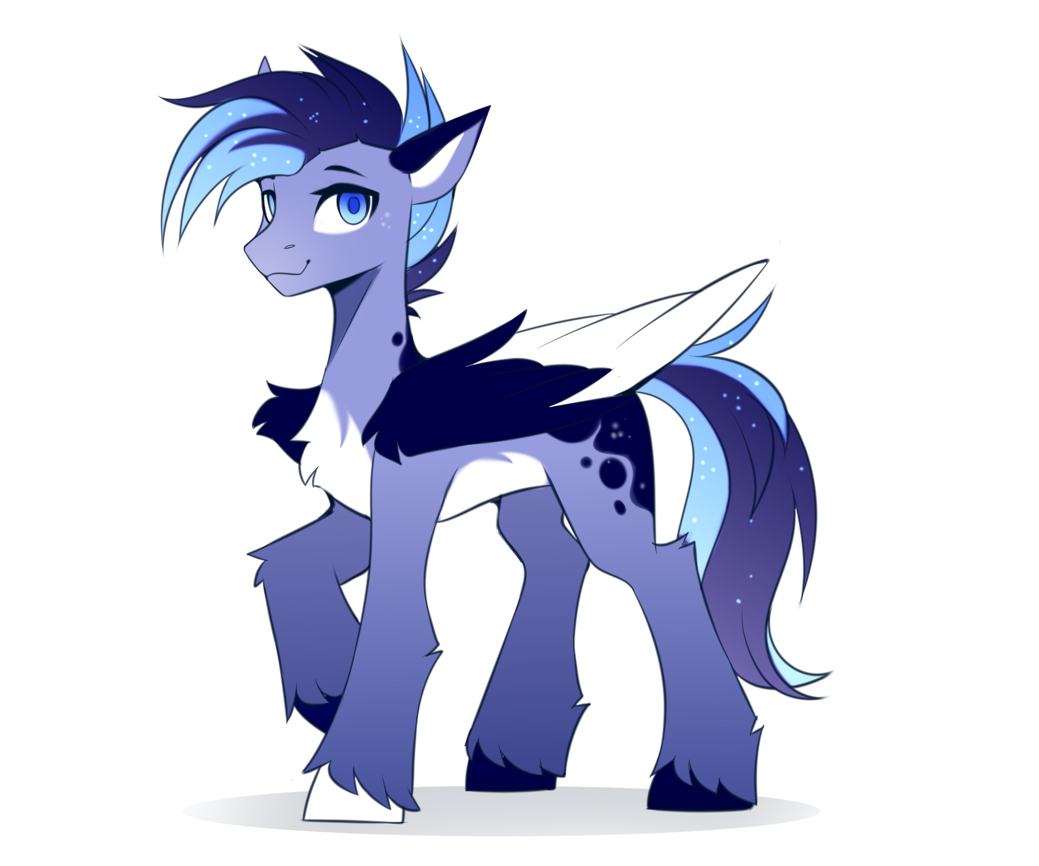 #3047564 - safe, artist:buvanybu, oc, oc only, pegasus, pony, chest fluff, high res, simple ...