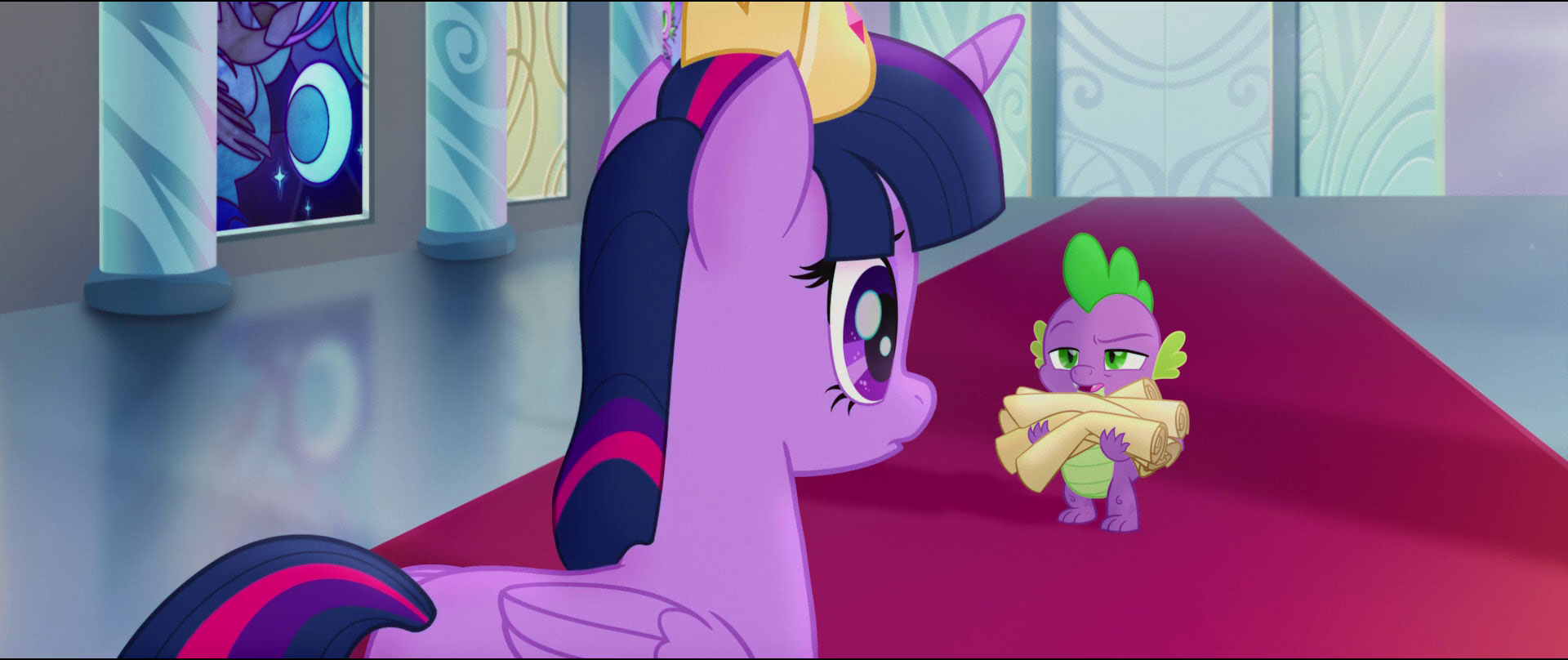 #3048629 - safe, screencap, spike, twilight sparkle, alicorn, dragon ...