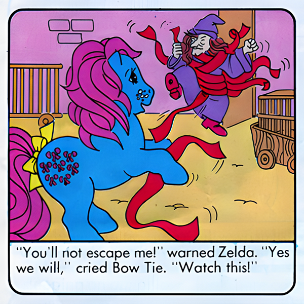 #3049502 - artist needed, safe, official comic, bowtie (g1), earth pony ...
