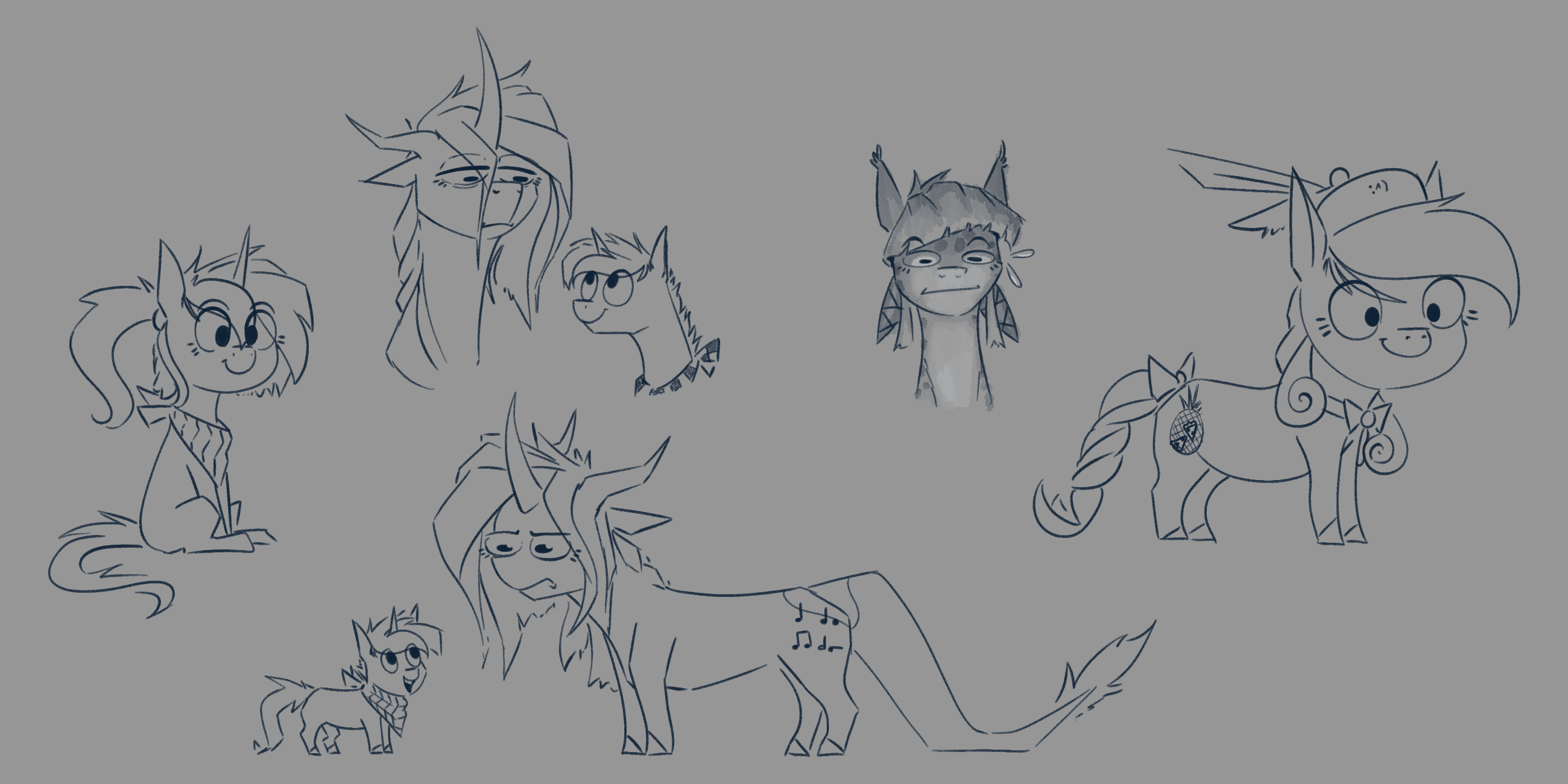 #3050320 - safe, artist:stray prey, oc, oc only, oc:altus bastion, oc:jasmine threads, oc:lucent ...