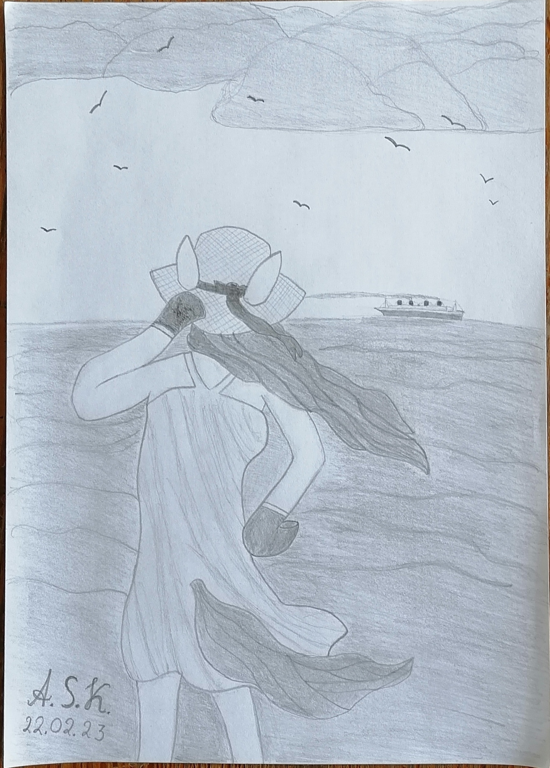 #3051469 - safe, oc, oc only, bird, earth pony, seagull, anthro, boat ...