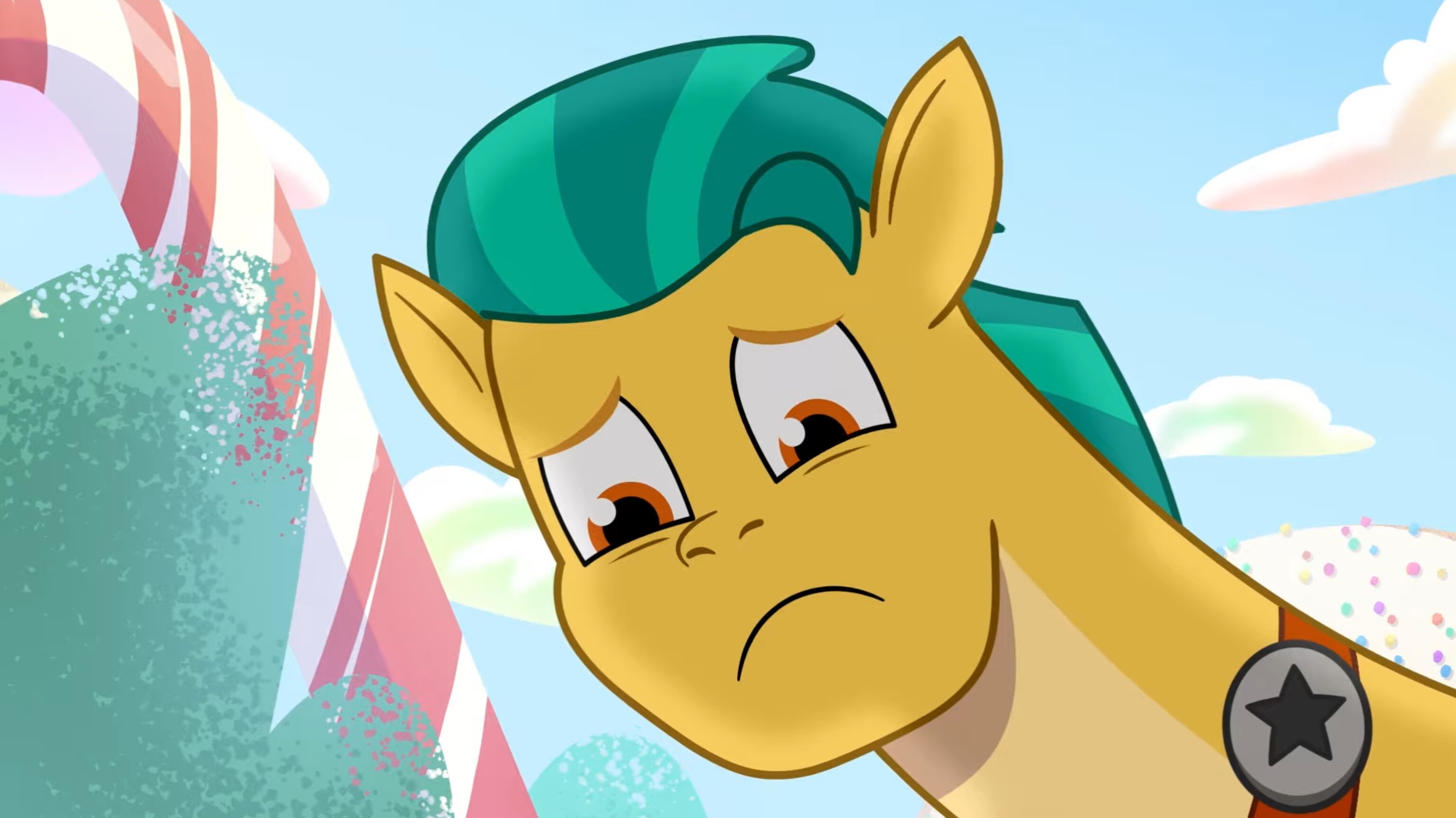 #3052697 - safe, screencap, hitch trailblazer, earth pony, pony, g5, my ...