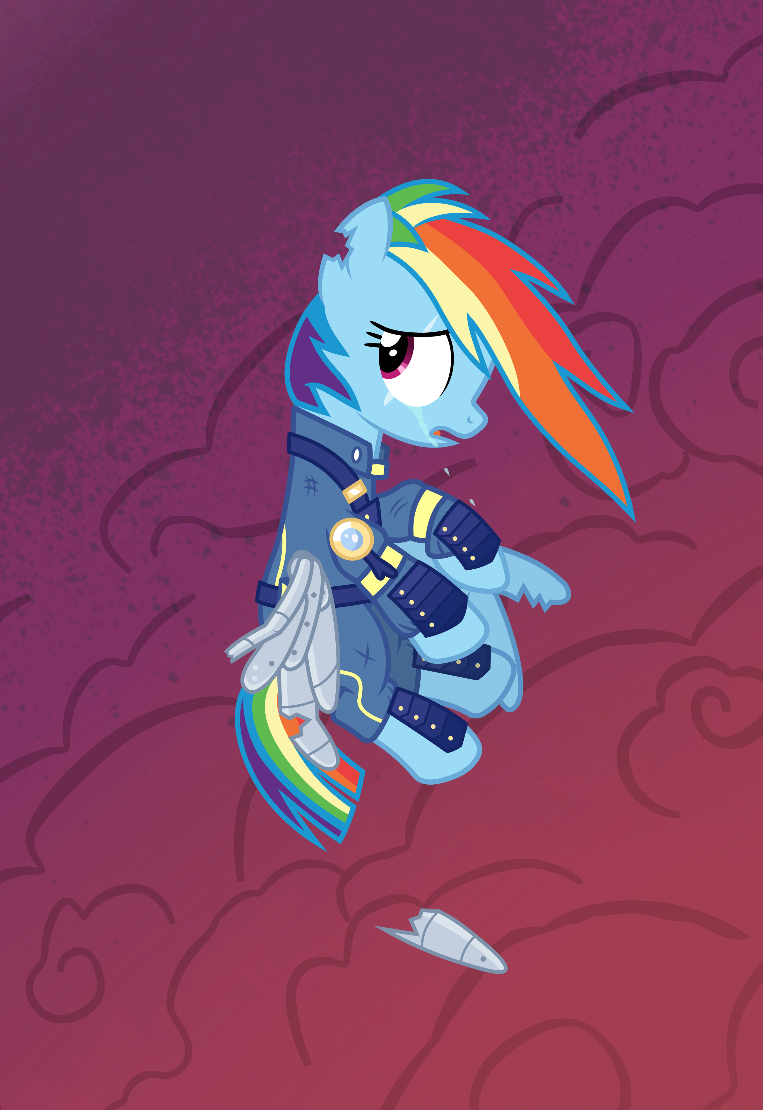 #3054935 - safe, alternate version, artist:gypsykumquat, rainbow dash ...