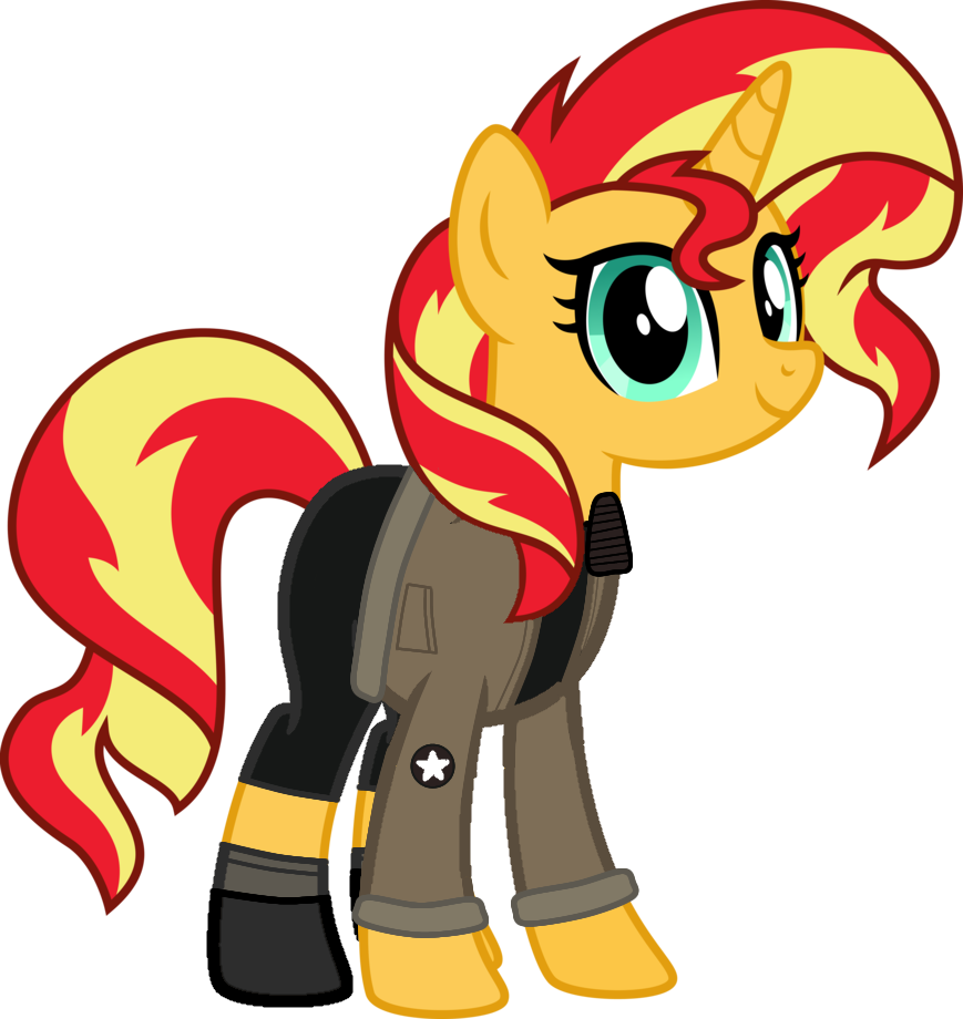 #3038907 - safe, artist:edy_january, edit, vector edit, sunset shimmer ...