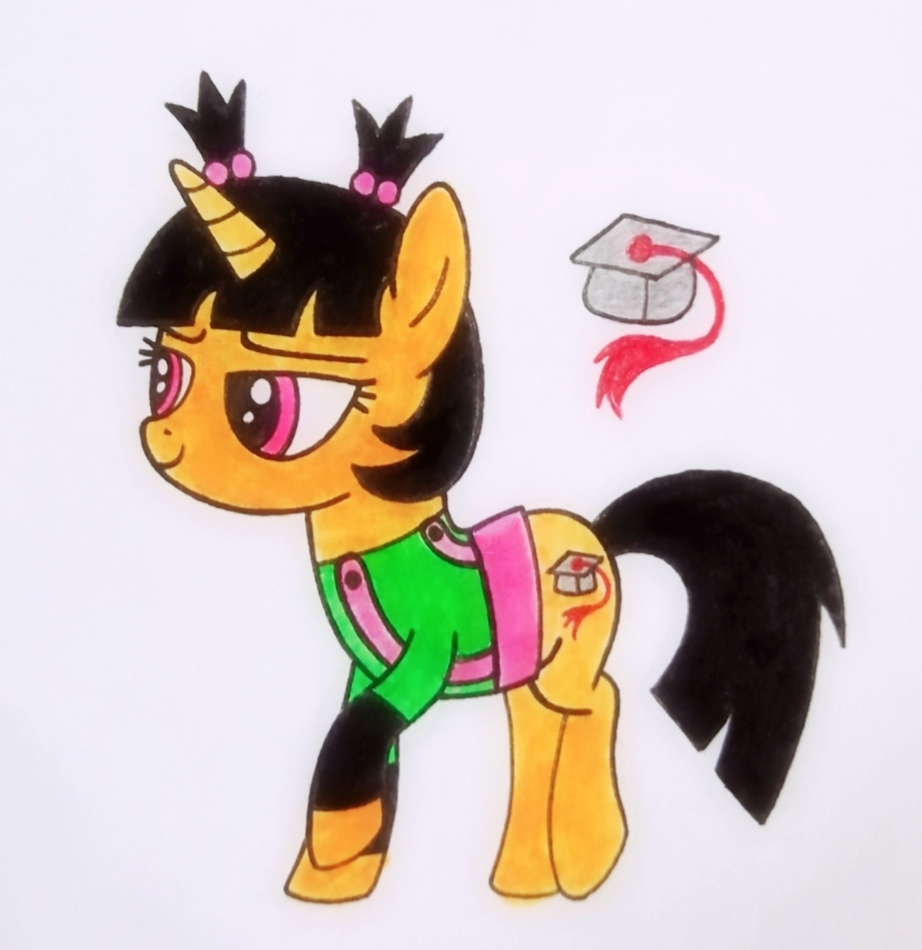 #3039250 - safe, artist:塔姆拉, pony, unicorn, 大脸妹, 阿衰on line - Derpibooru