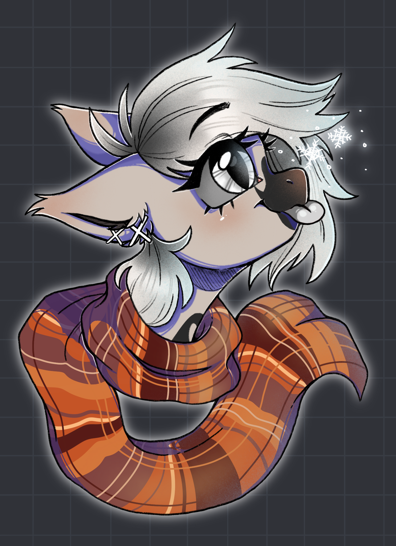 #3041063 - safe, artist:kadus_uwu, oc, oc:devilvoice, bat pony, :p, bat ...