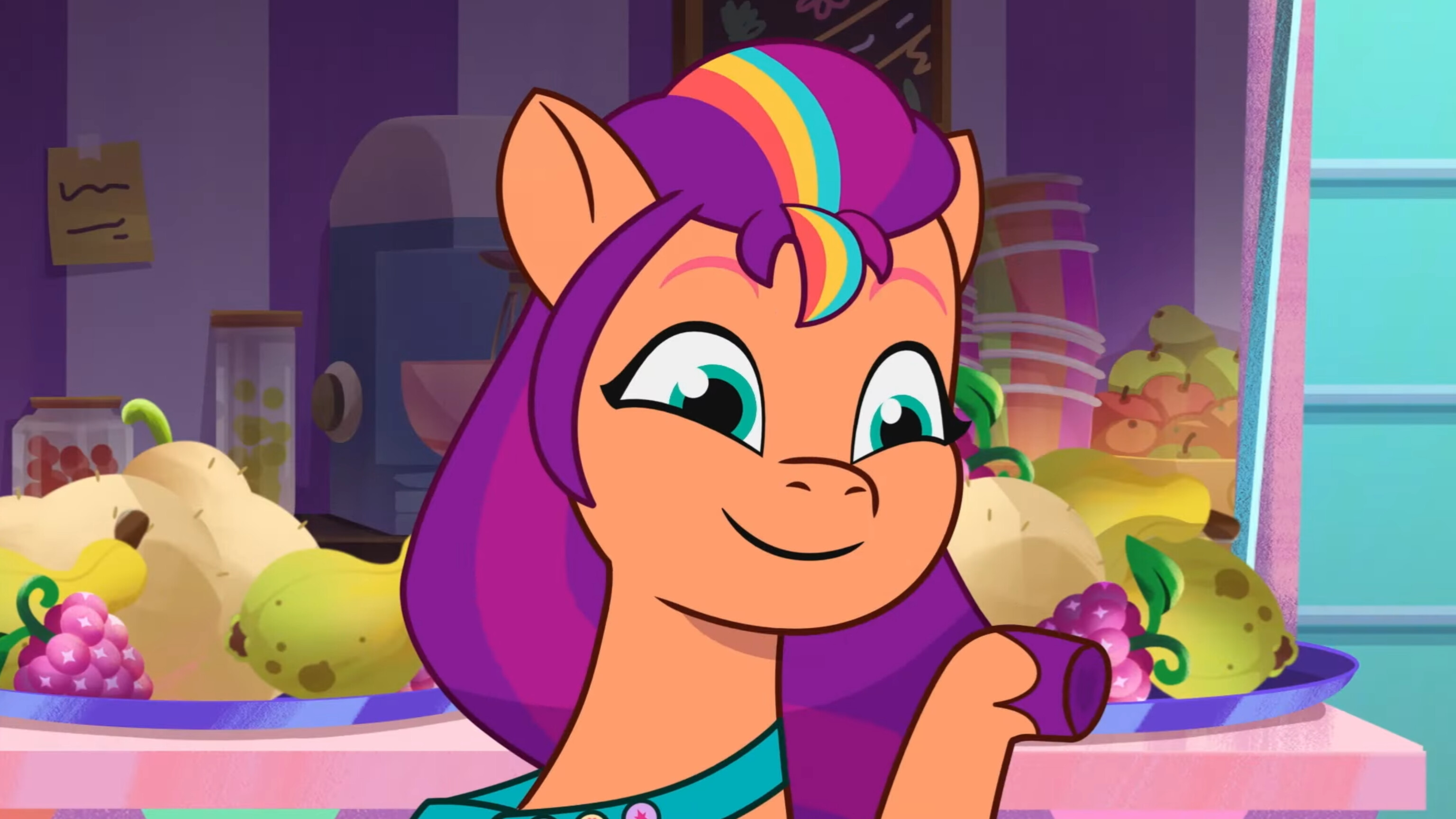 #3060731 - safe, screencap, sunny starscout, earth pony, pony, g5, my ...