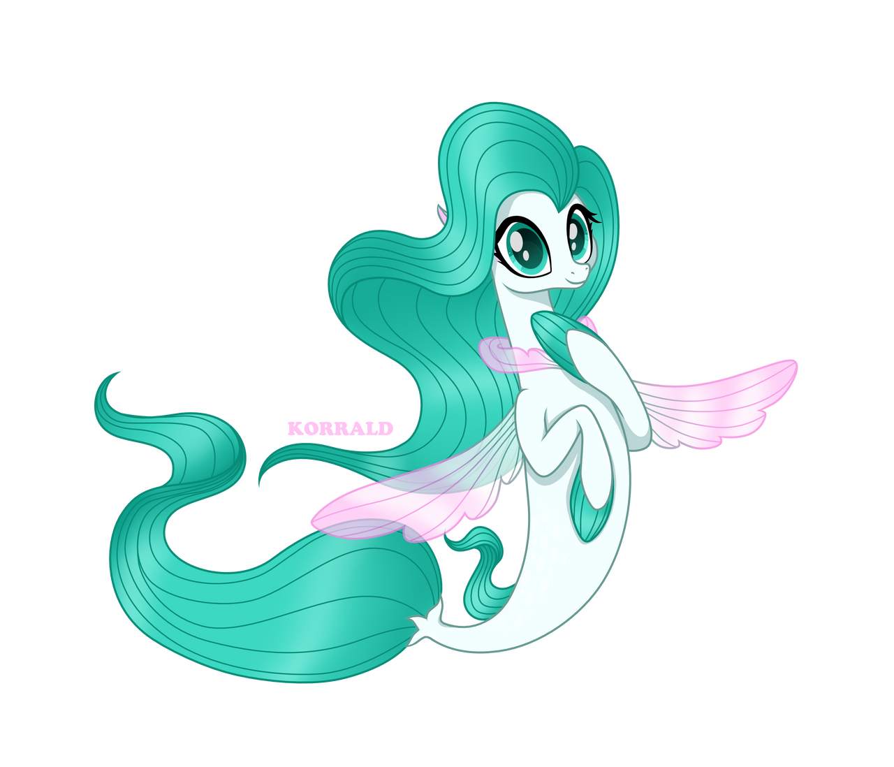 #3062751 - safe, artist:daisyarfield, oc, oc only, seapony (g4 ...