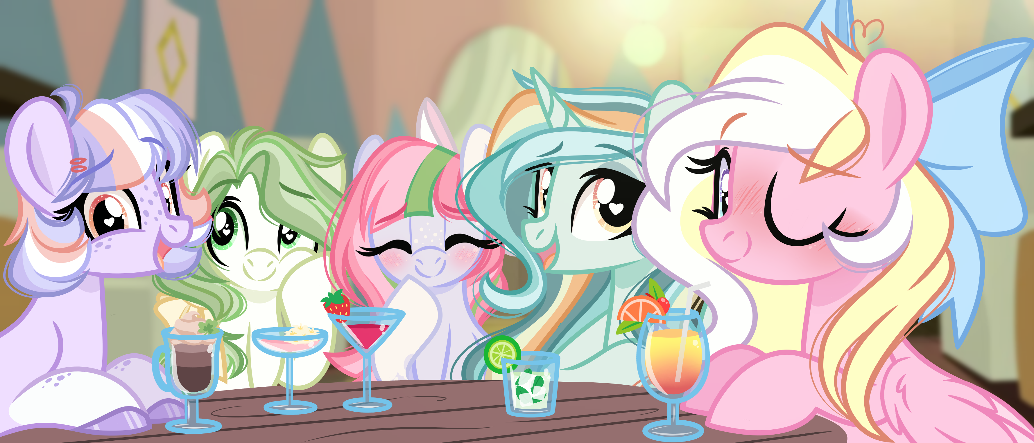 #3063315 - safe, artist:emberslament, oc, oc:bay breeze, oc:midnight brew, oc:sea sprint, oc ...