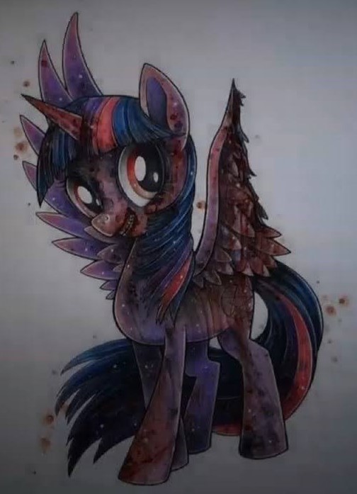 #3065078 - grimdark, artist:jordan persegati, twilight sparkle, alicorn ...