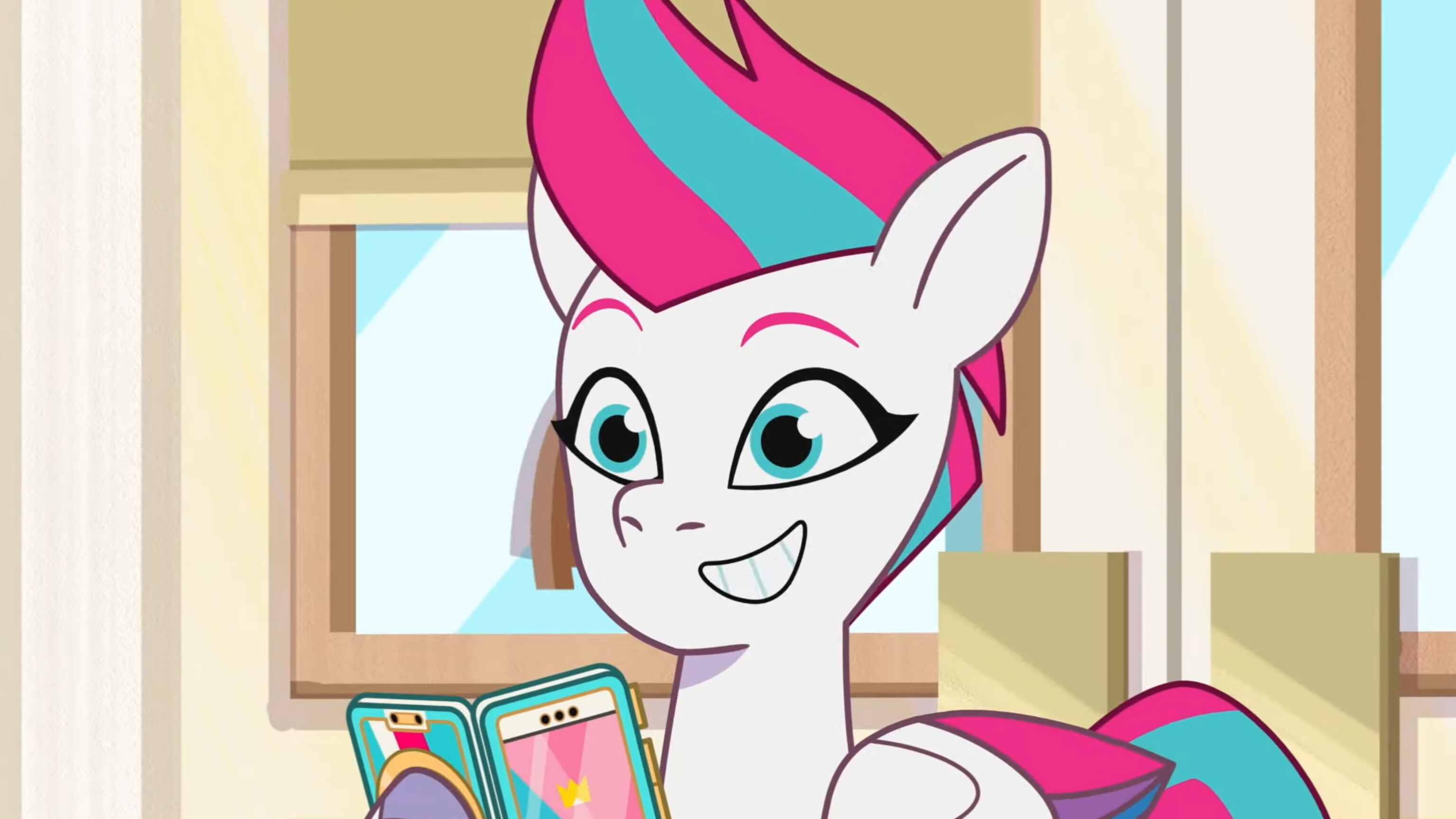 #3069121 - safe, screencap, zipp storm, pegasus, pony, g5, my little ...