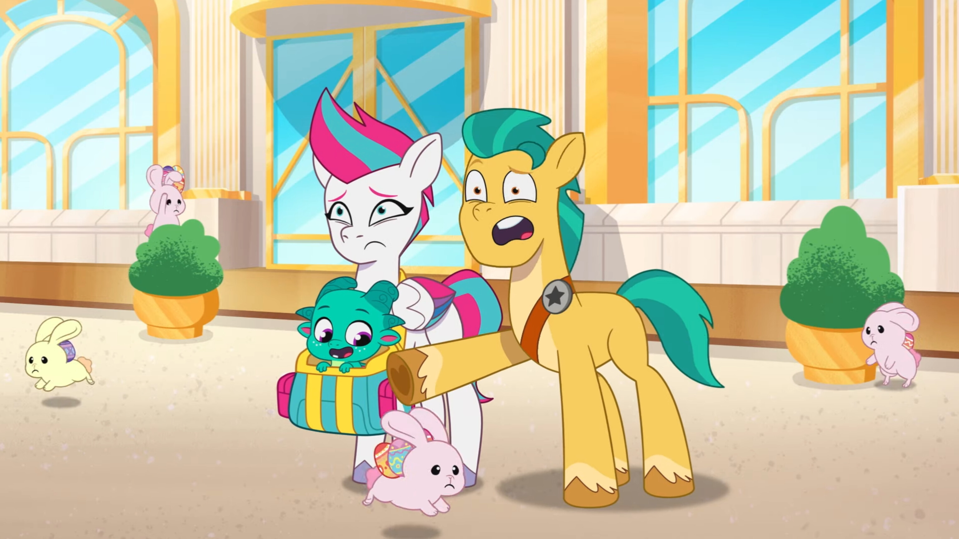 #3069481 - safe, screencap, hitch trailblazer, sparky sparkeroni, zipp ...