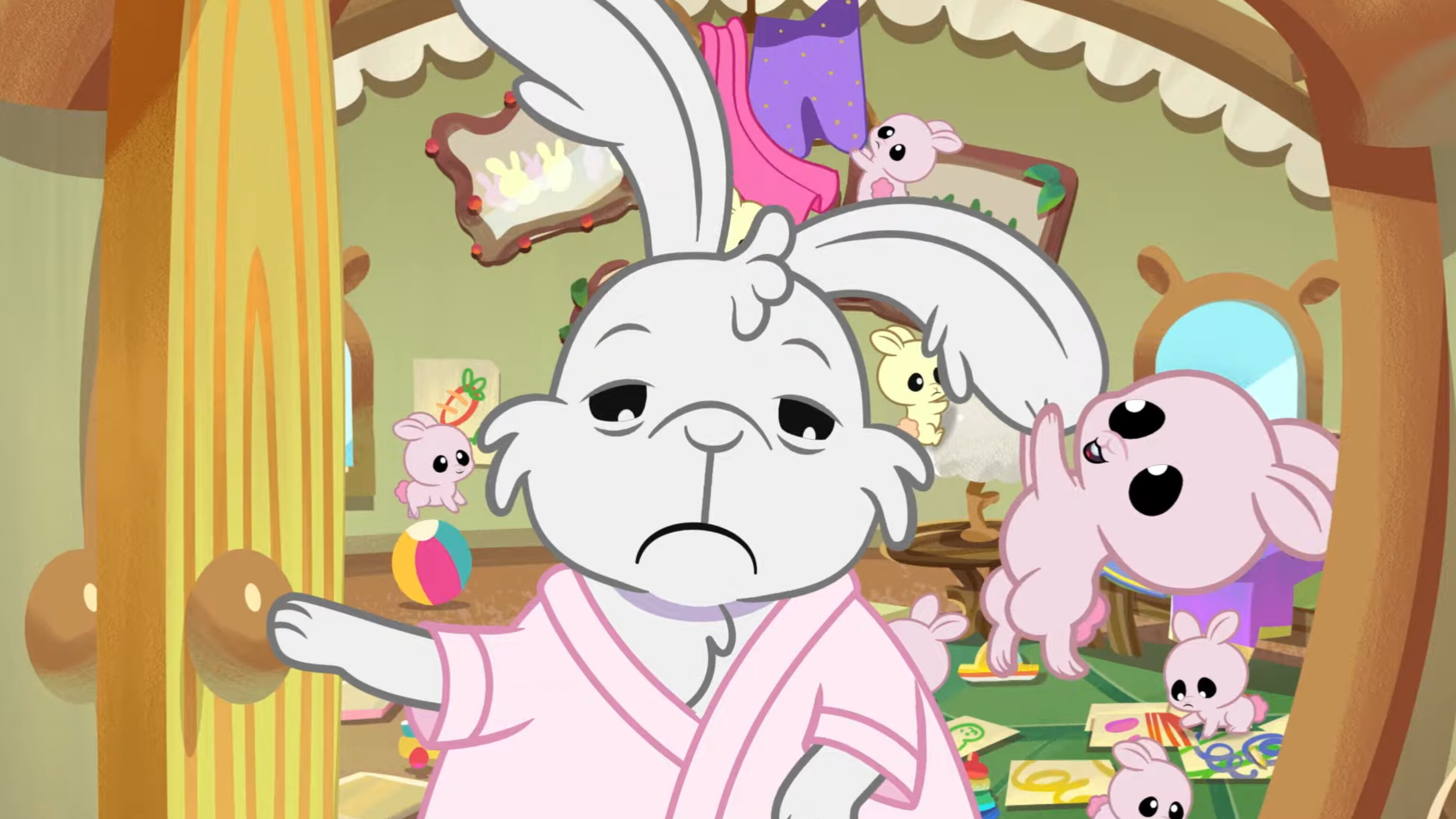 #3070168 - safe, screencap, eggmund bunny, rabbit, g5, my little pony ...