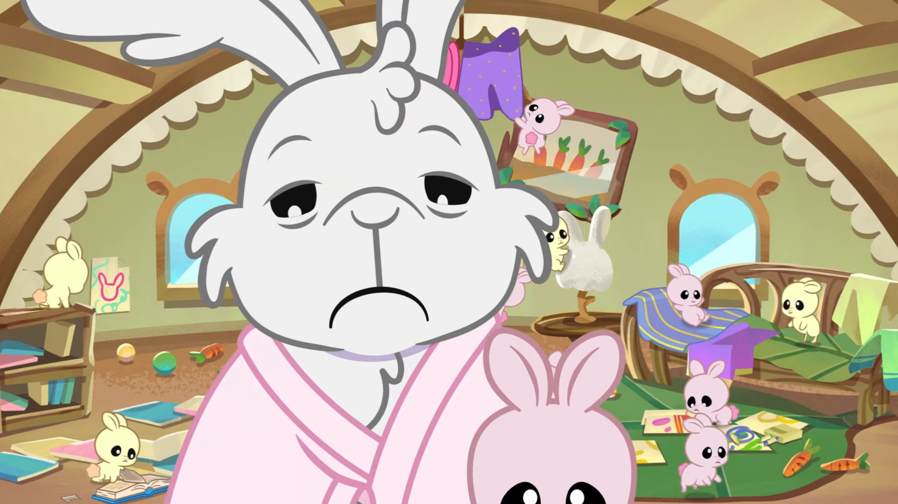 #3070173 - safe, screencap, eggmund bunny, rabbit, g5, my little pony ...