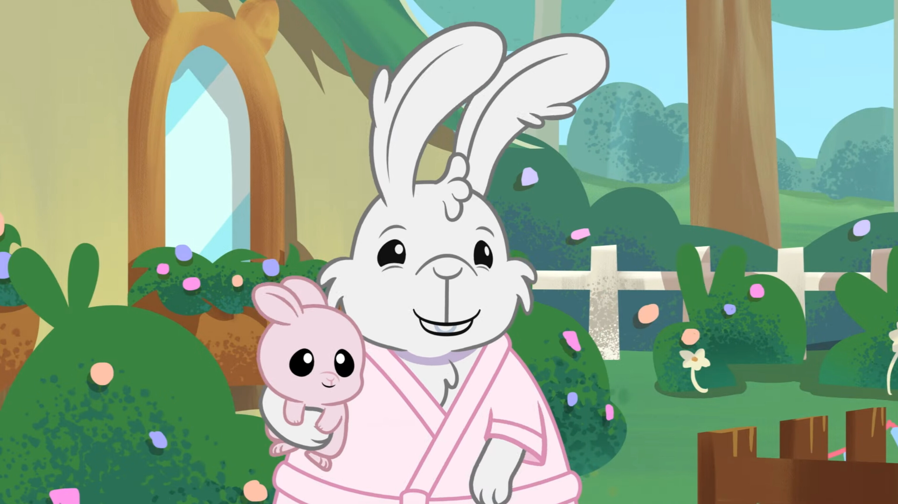 #3070367 - safe, screencap, eggmund bunny, rabbit, g5, my little pony ...