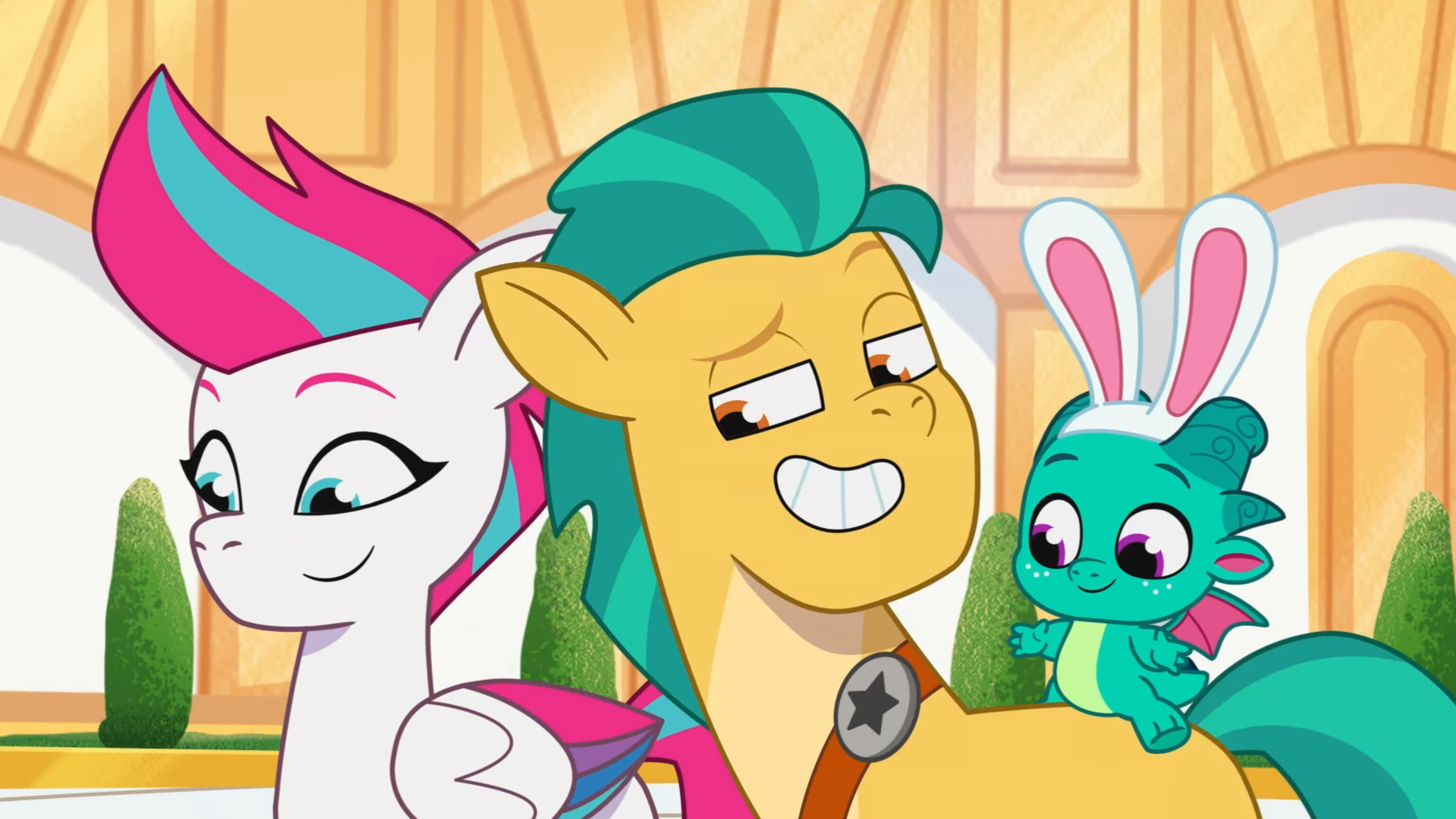 #3070520 - safe, screencap, hitch trailblazer, sparky sparkeroni, zipp ...