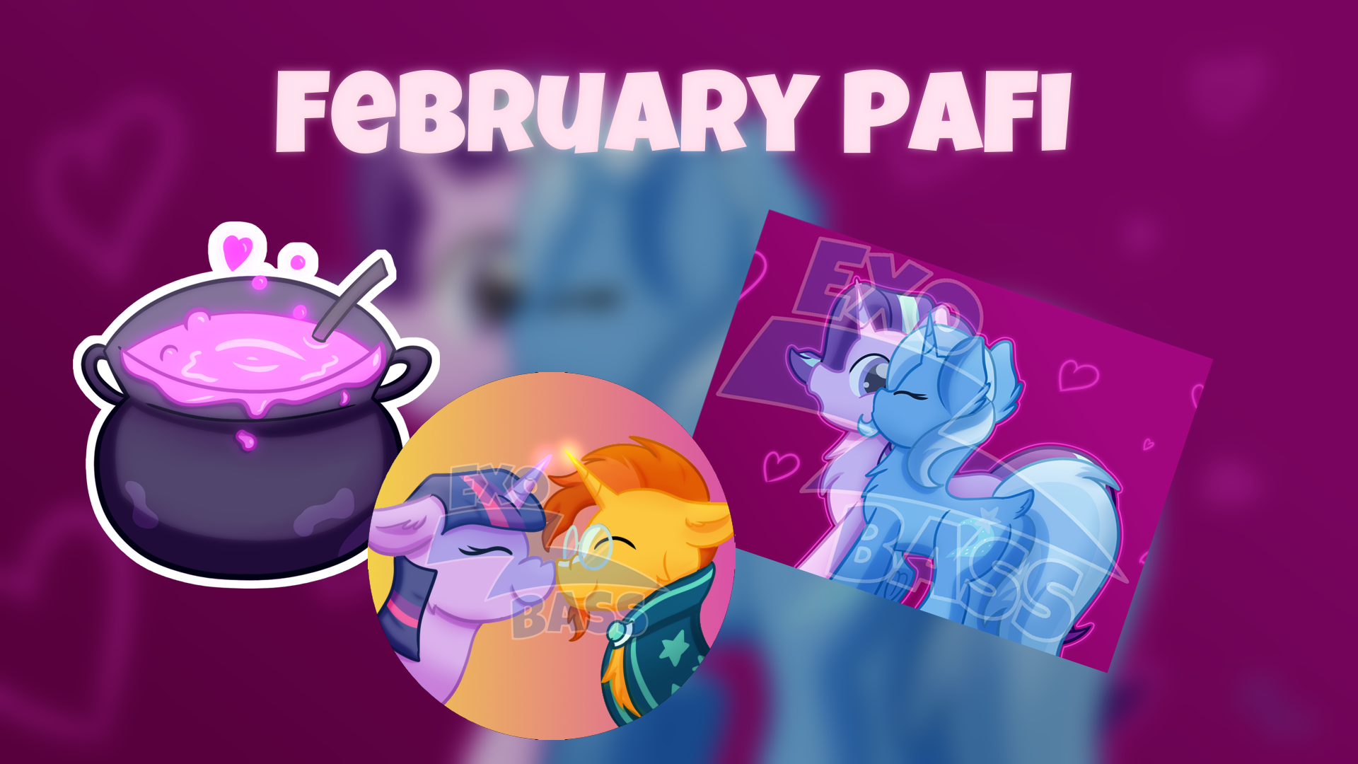 #3070581 - safe, artist:exobass, starlight glimmer, sunburst, trixie ...