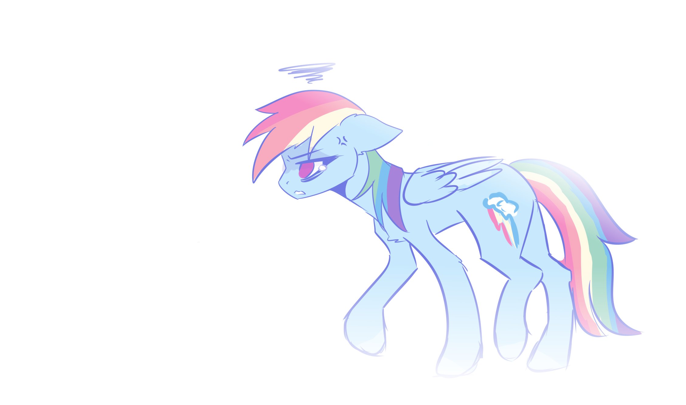 #3071374 - safe, artist:purinbee, rainbow dash, pegasus, pony, g4 ...