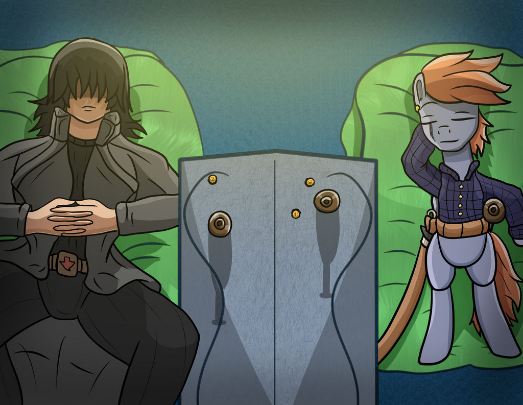 #3071777 - safe, artist:undisputed, oc, oc only, oc:axel flex, oc:crimson sky, human, pegasus ...