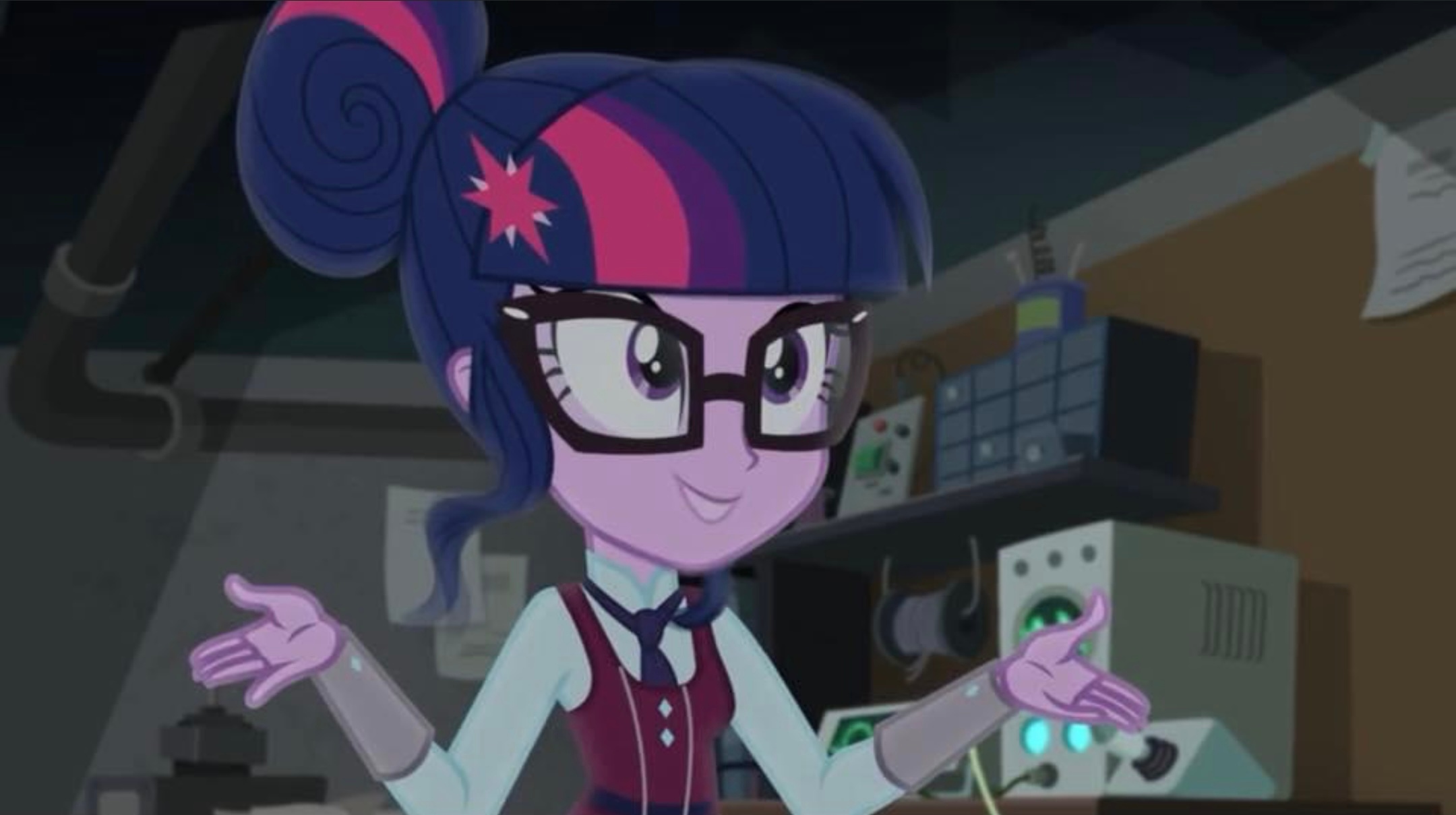 #3072015 - safe, screencap, sci-twi, twilight sparkle, human, equestria ...
