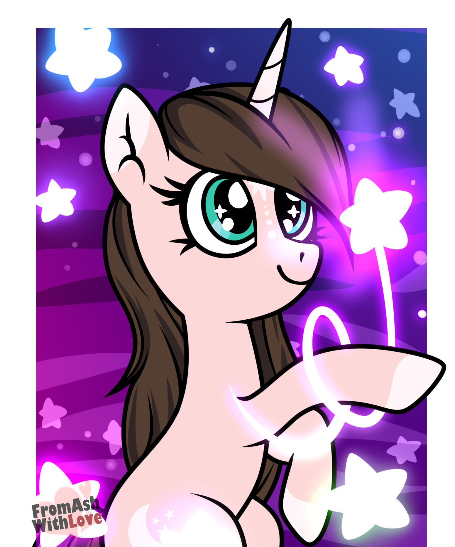 #3056769 - safe, artist:loverashley, oc, oc only, pony, unicorn, clothes, commission, eyelashes ...