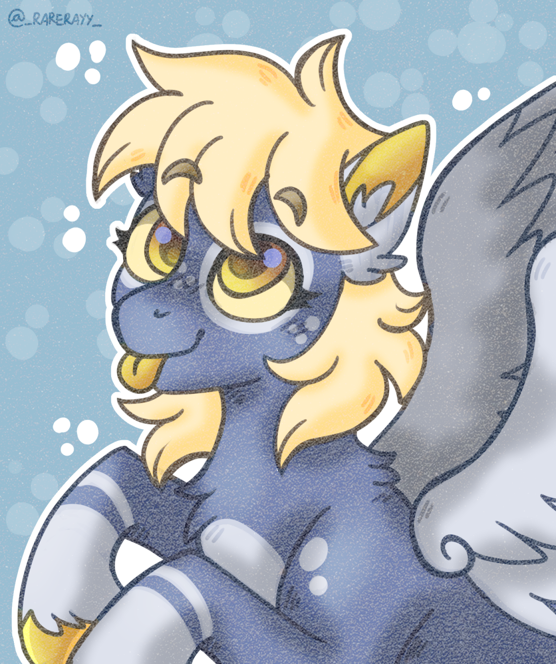 #3058142 - safe, artist:_rarerayy_, derpy hooves, pegasus, pony, g4 ...