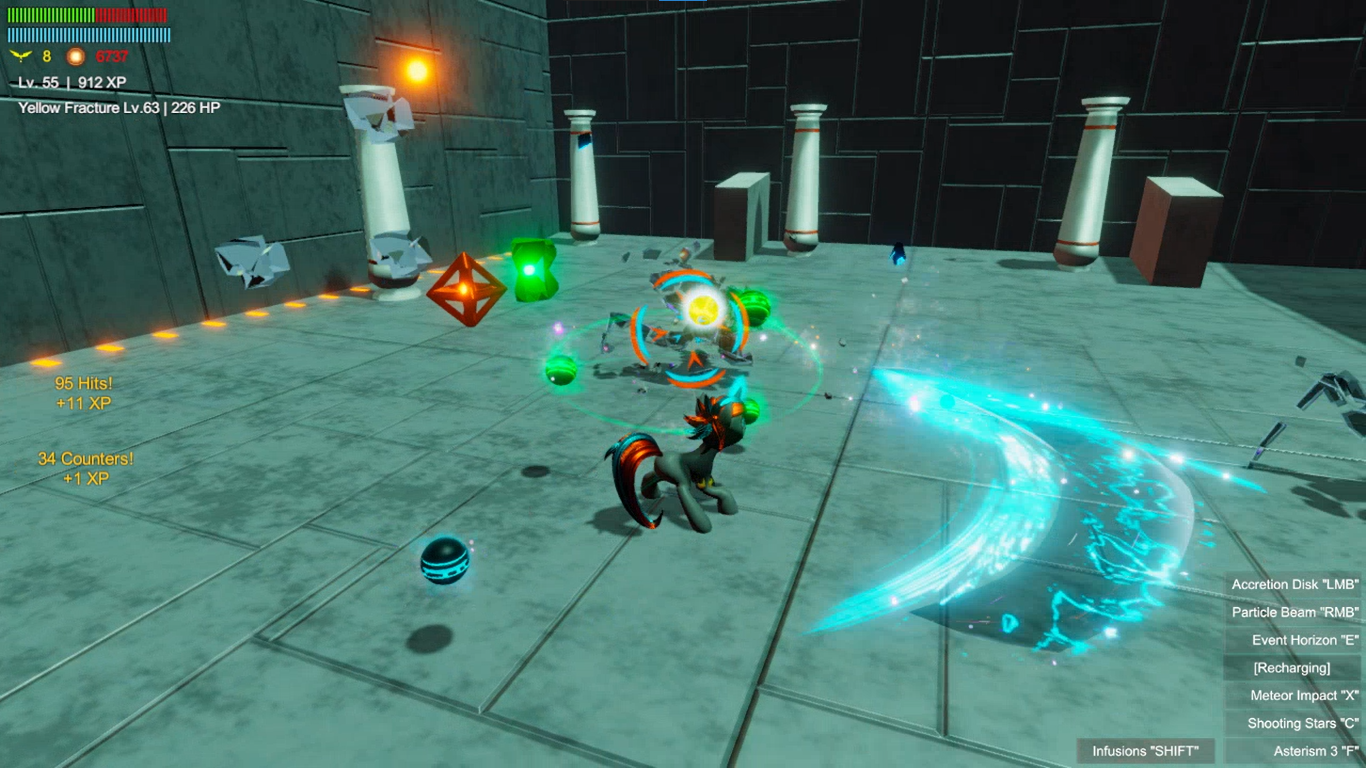 #3058217 - safe, artist:singularmj, oc, oc:horizon, pony, unicorn, game:ergosphere - Derpibooru