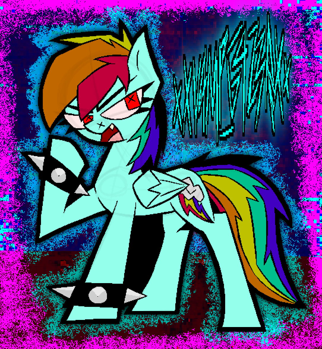 #3060527 - safe, artist:xxv4mp_g4z3rxx, rainbow dash, pegasus, pony ...