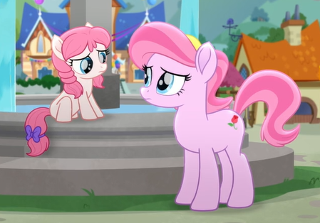 #3106740 - safe, screencap, tulip bulb, tulip rose, earth pony, pony ...