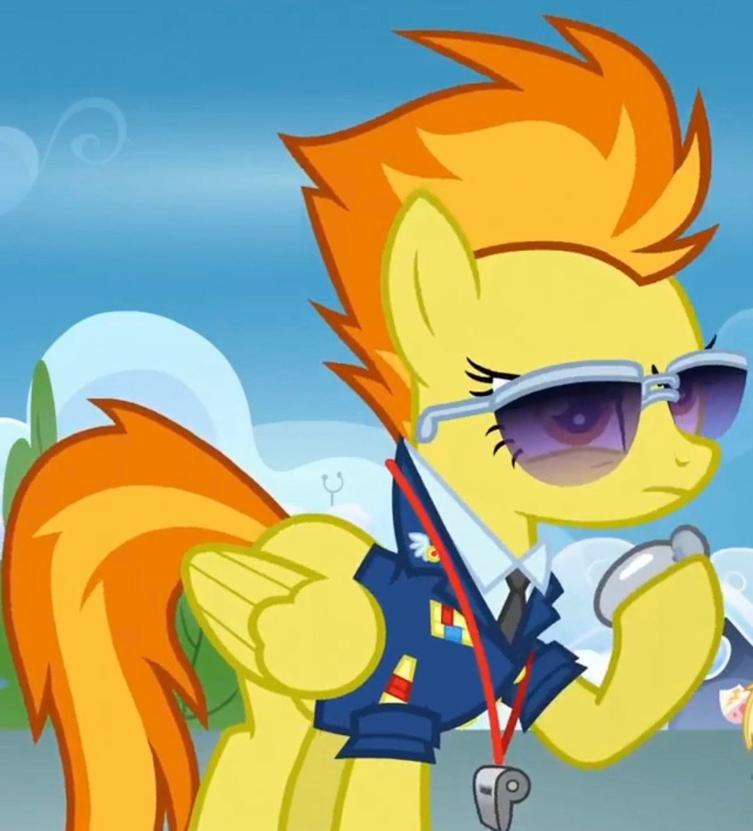 #3107176 - safe, screencap, spitfire, pegasus, pony, g4, my little pony ...