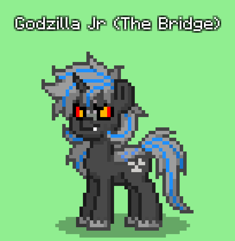 #3078766 - safe, pony, unicorn, fanfic:the bridge, pony town, godzilla ...