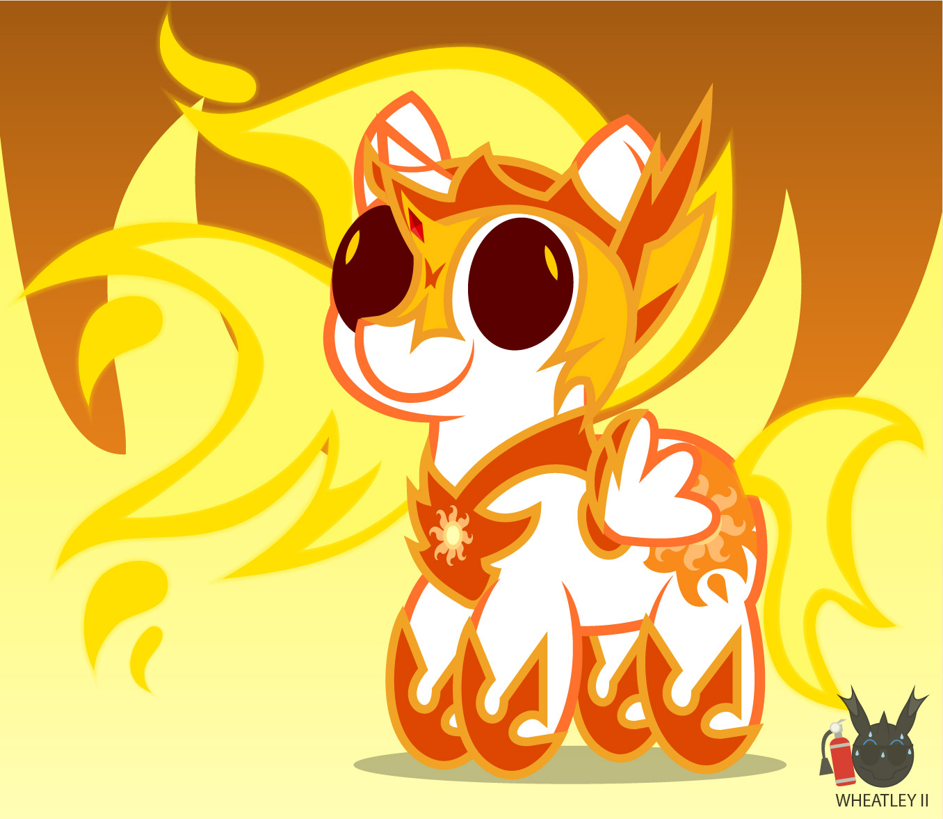 #3081681 - safe, artist:wheatley r.h., derpibooru exclusive, daybreaker ...