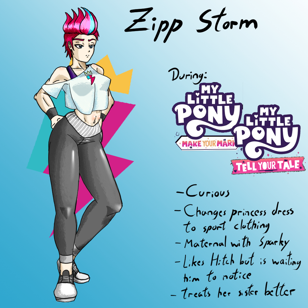 #3110849 - safe, alternate version, artist:jackudoggy, zipp storm ...