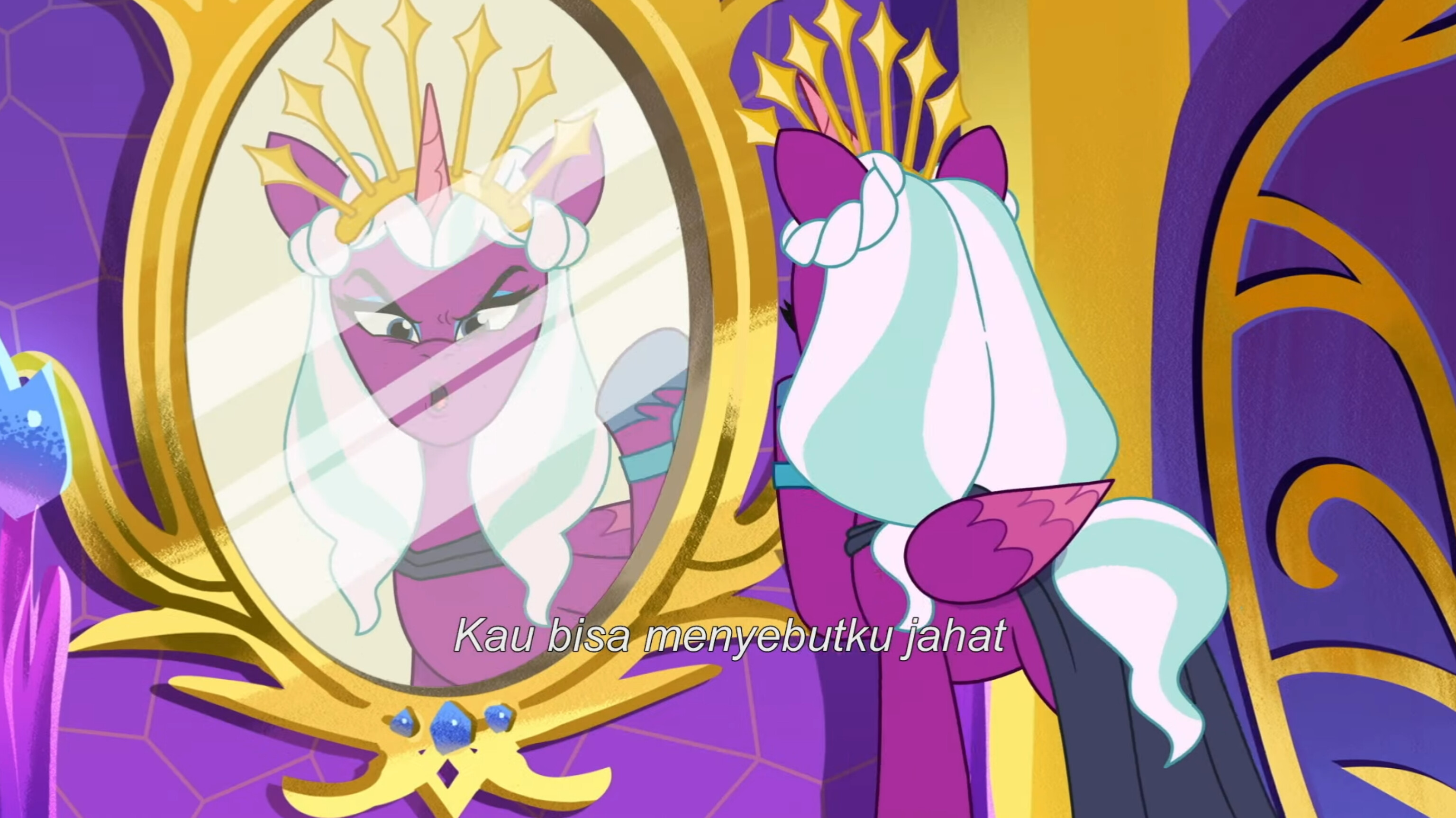#3111019 - safe, screencap, opaline arcana, alicorn, pony, g5, my ...