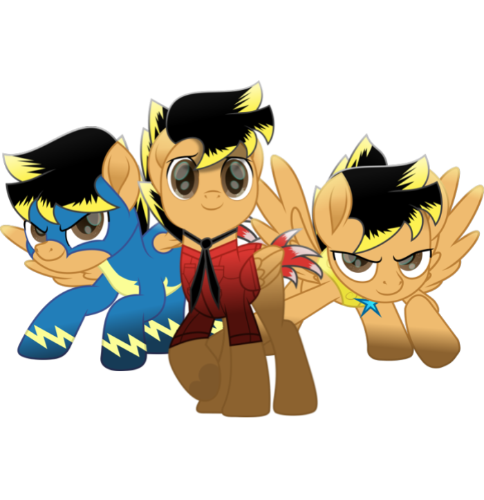 #3111241 - safe, artist:php178, oc, oc:14fan, pegasus, pony, black and ...